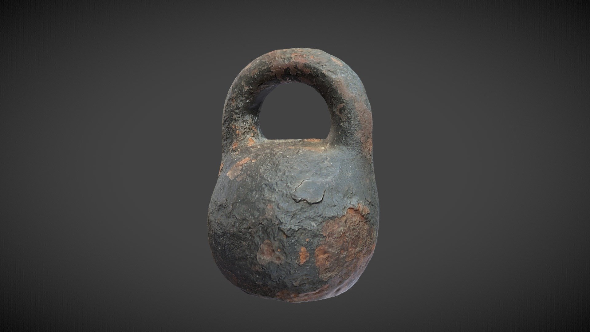 Ржавая гирька / Rusty weight [2kg] - 3D model by hoxsvl [75f9294 ...