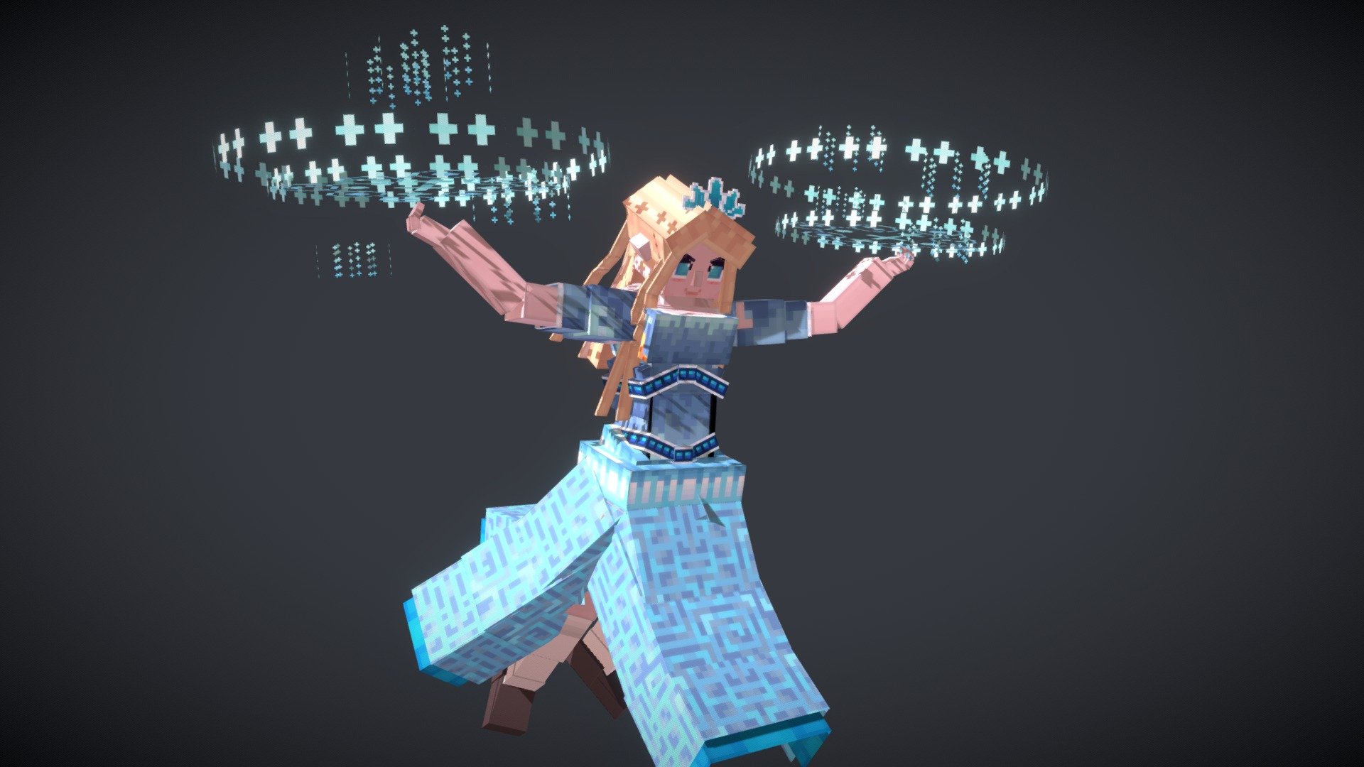 Ice Queen - 3D model by Banathe [75f9c00] - Sketchfab