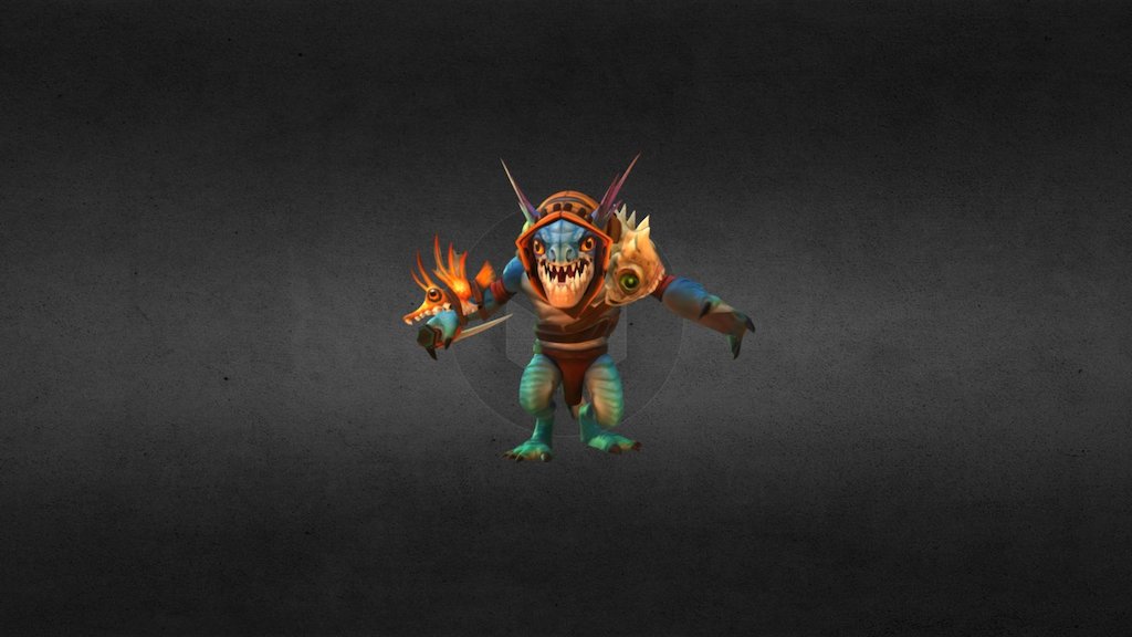 Slark for 3d printing - 3D model by Voganart (@bigroguevogue) [75f9e42 ...