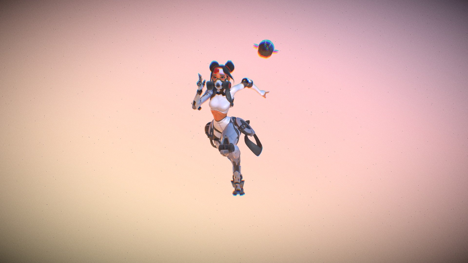 Cool Mech Girl - 3D model by leipolin [75fa5d4] - Sketchfab
