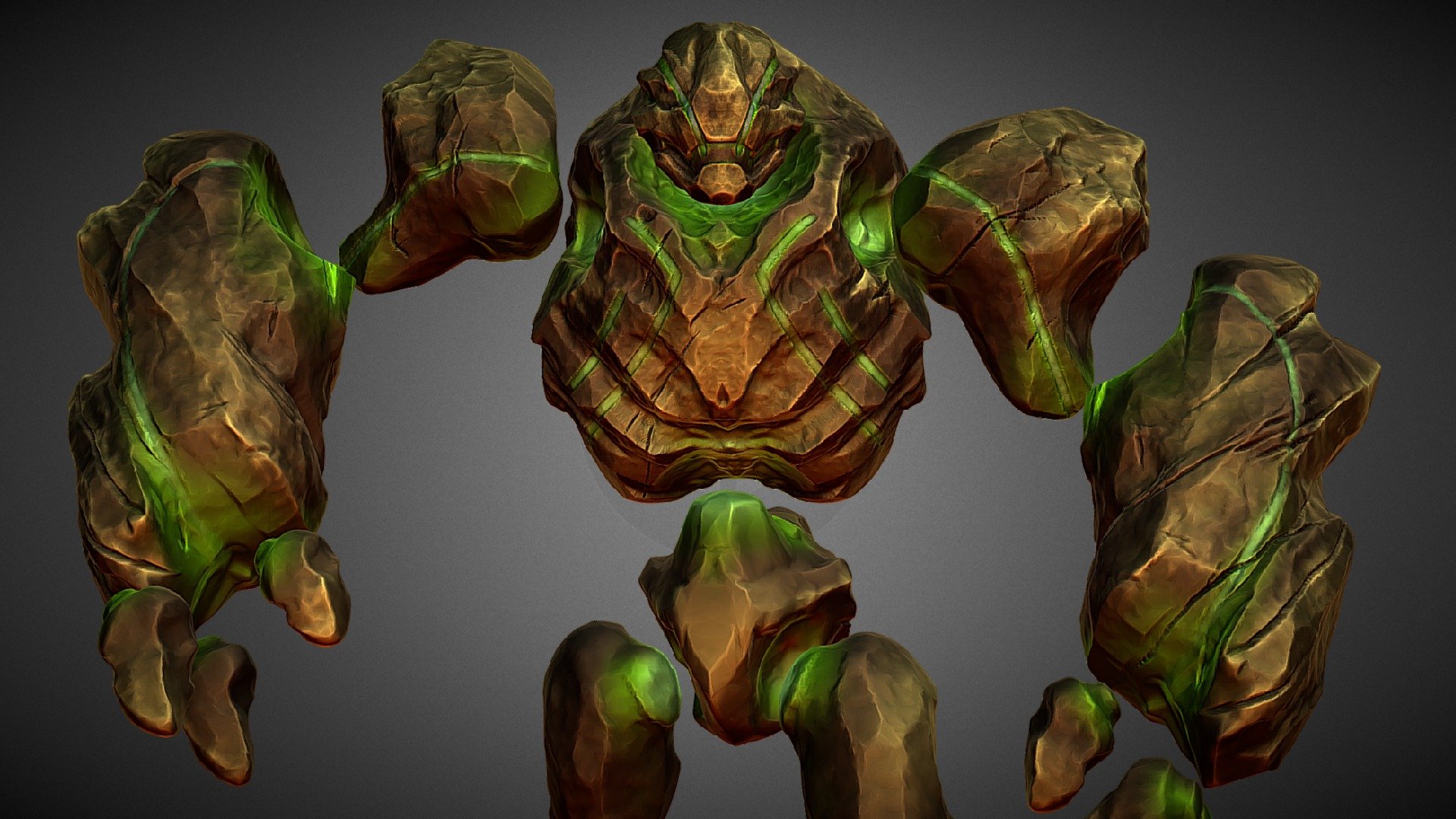 Day 05 - Golem - 3D model by bradatkinsondesign [75fa88a] - Sketchfab