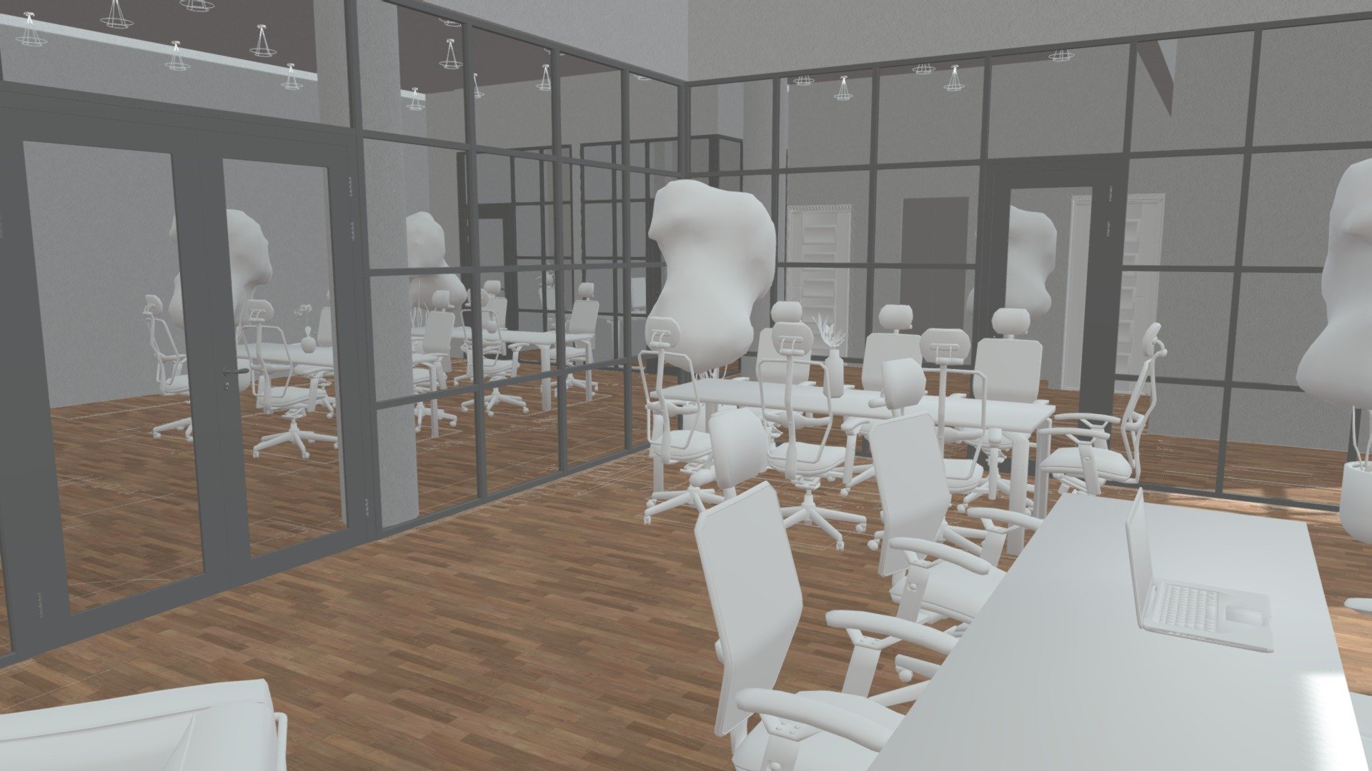 3D Interior Office Design - 3D model by arthitecturehome [75faa85 ...