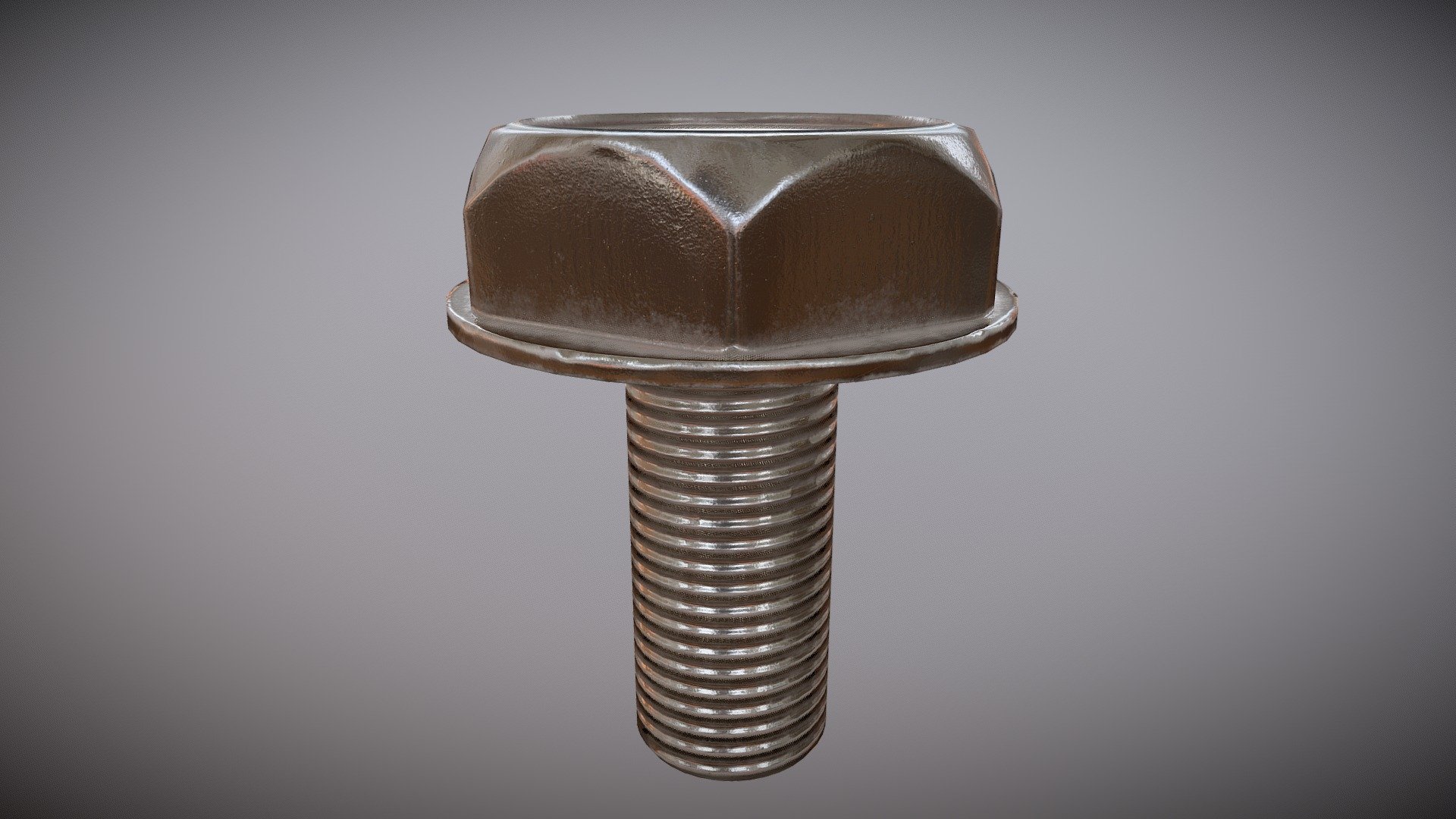 Hex Bolt (Hard Surface Challenge 1) - 3D model by K.rodriguez1 [75faeac ...