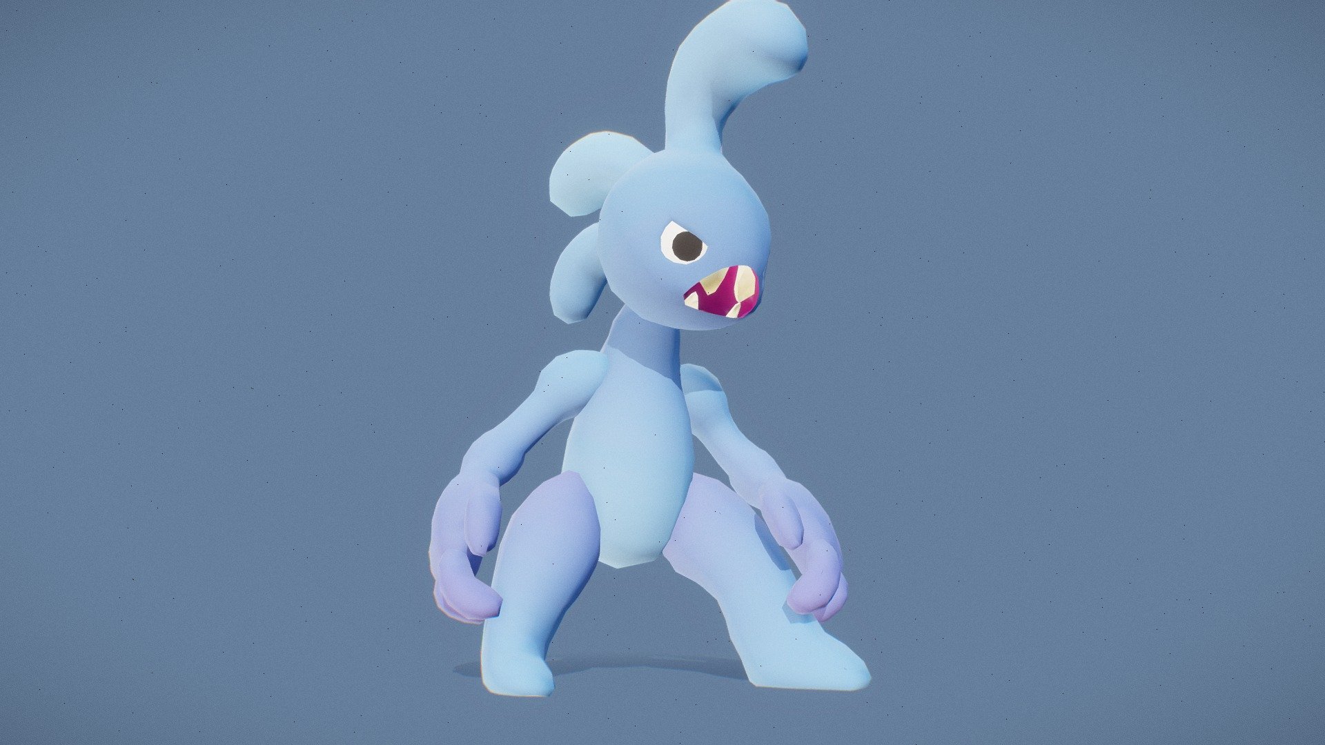 Cartoon Characters - Big Bloby Warrior - Buy Royalty Free 3D model by ...
