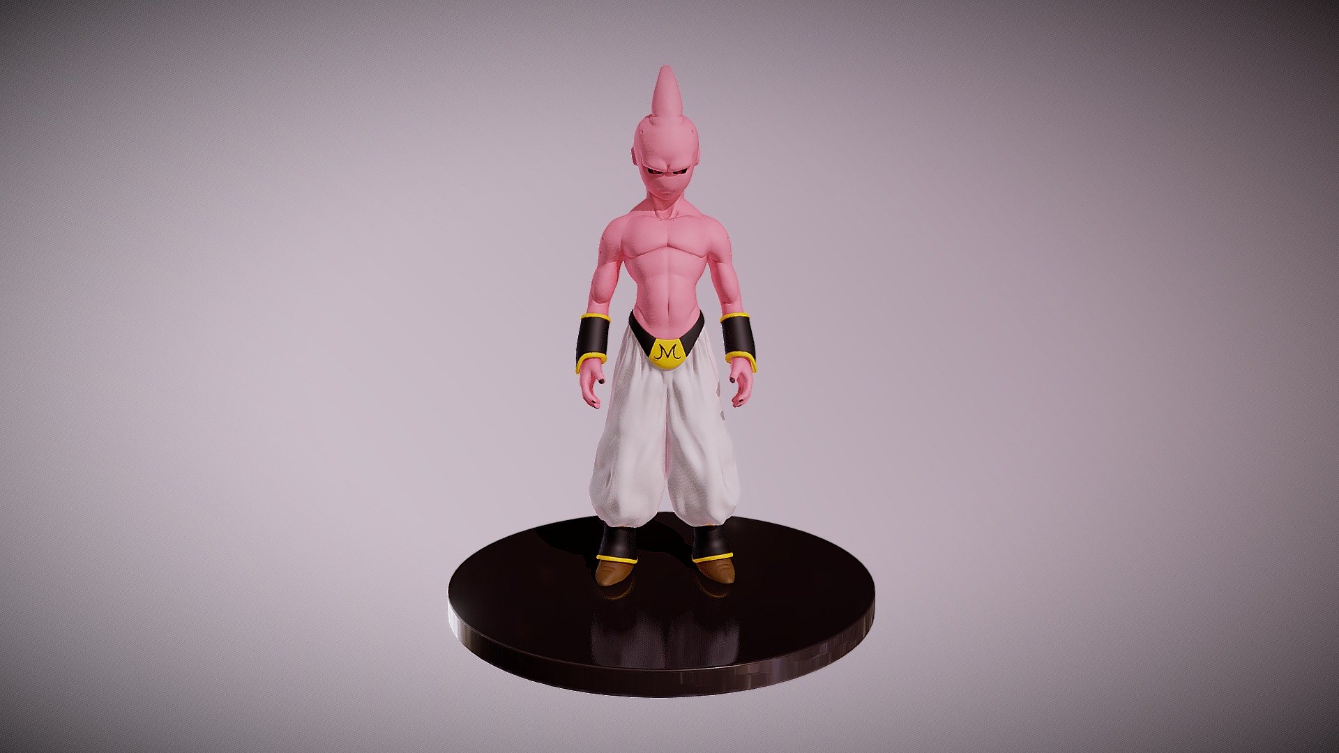 Kid Bu Dragon ball Z - 3D model by 3d_blacksmith (@jeffpicaso2019 ...
