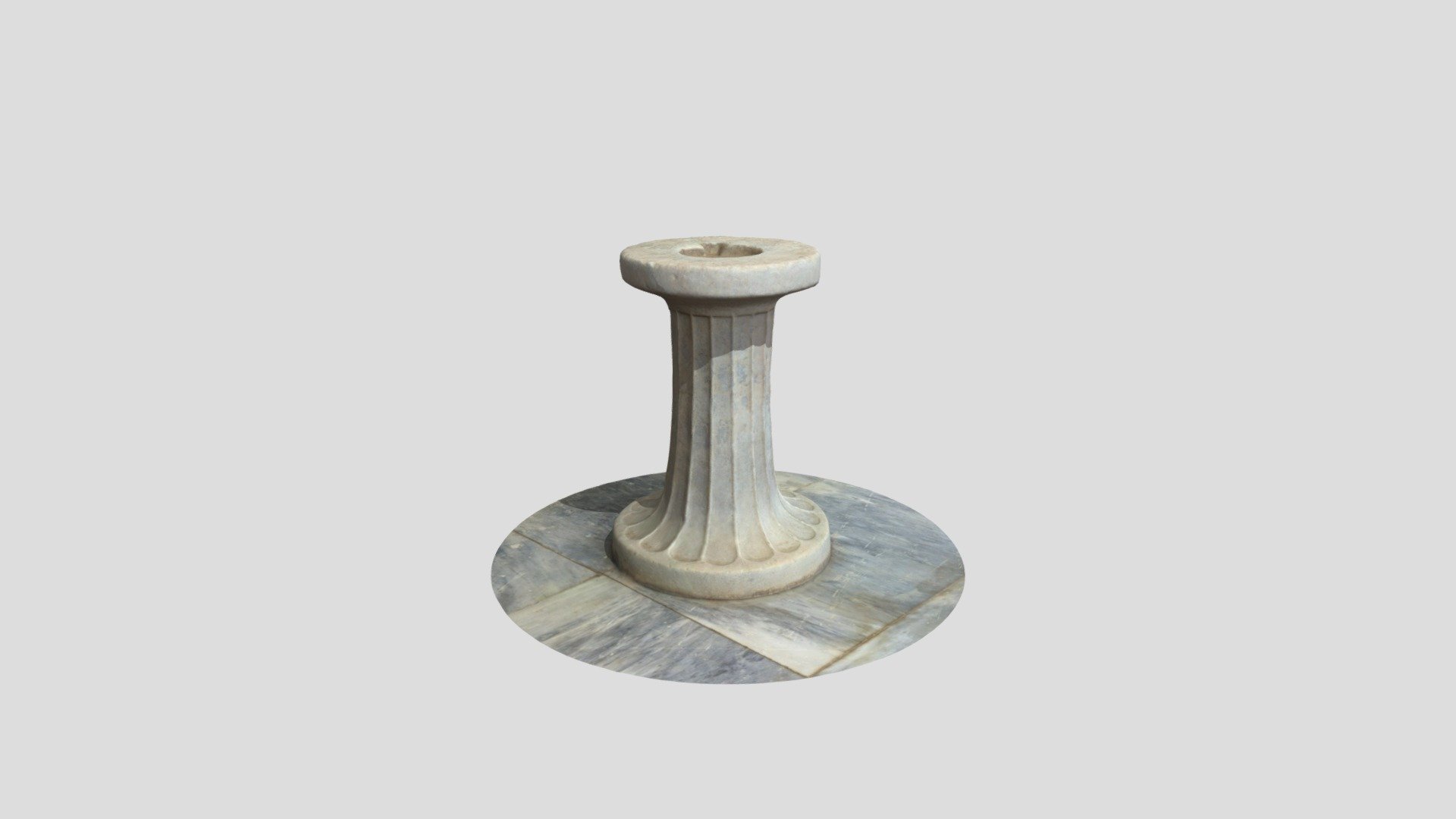 Marble Columnar Support, Patras - Download Free 3D model by iedu360.eu ...