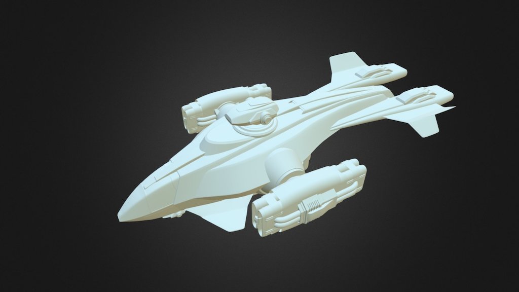 Hawk Gunship Mk Ii 9c1 - 3D model by zaraxxis [76002dc] - Sketchfab