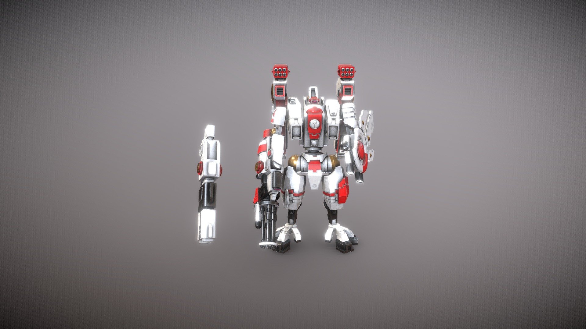 XV104 Riptide Battlesuit - 3D model by yugens173 [76009be] - Sketchfab