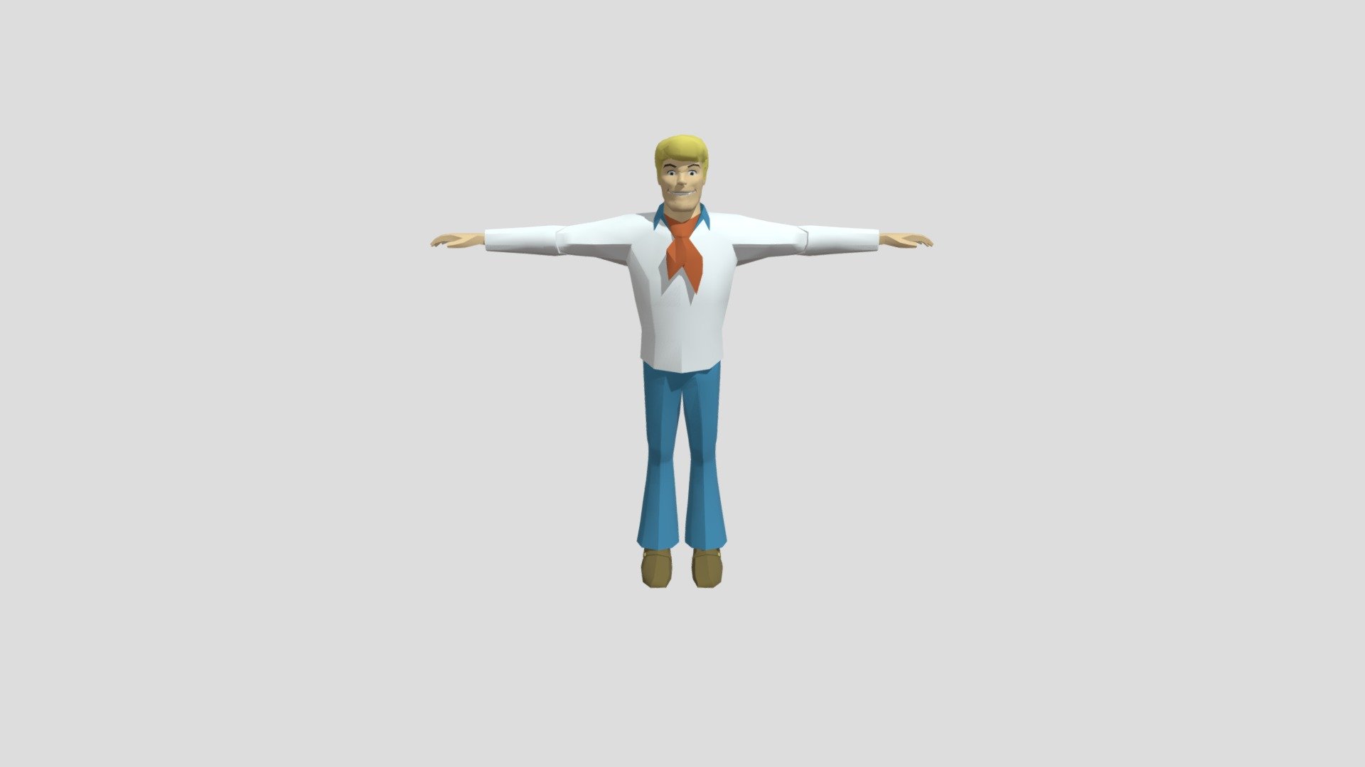 Fred Jones from Scooby Doo Dancing - Download Free 3D model by 3D by ...