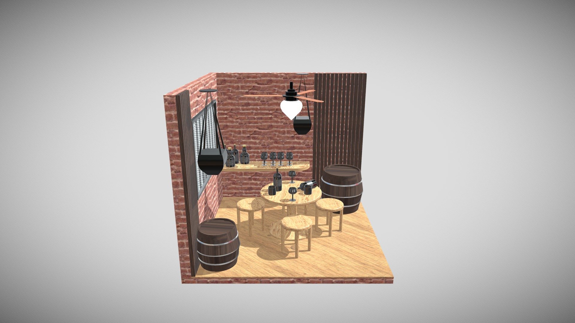 Checkpoint 01 - 3D model by Danilo Prates (@prattes) [7602423] - Sketchfab