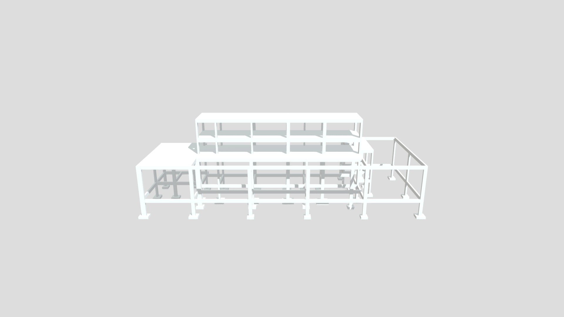 Estrutural-3D-Wireframe - 3D model by odairmichaelbendotti2 [7603346 ...
