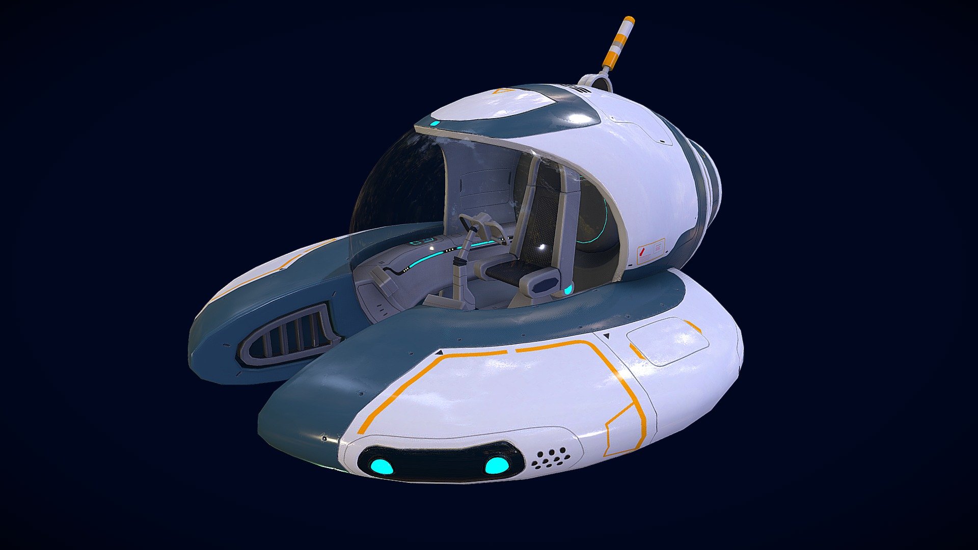 The Seamoth - 3D model by nordestewind [7604766] - Sketchfab