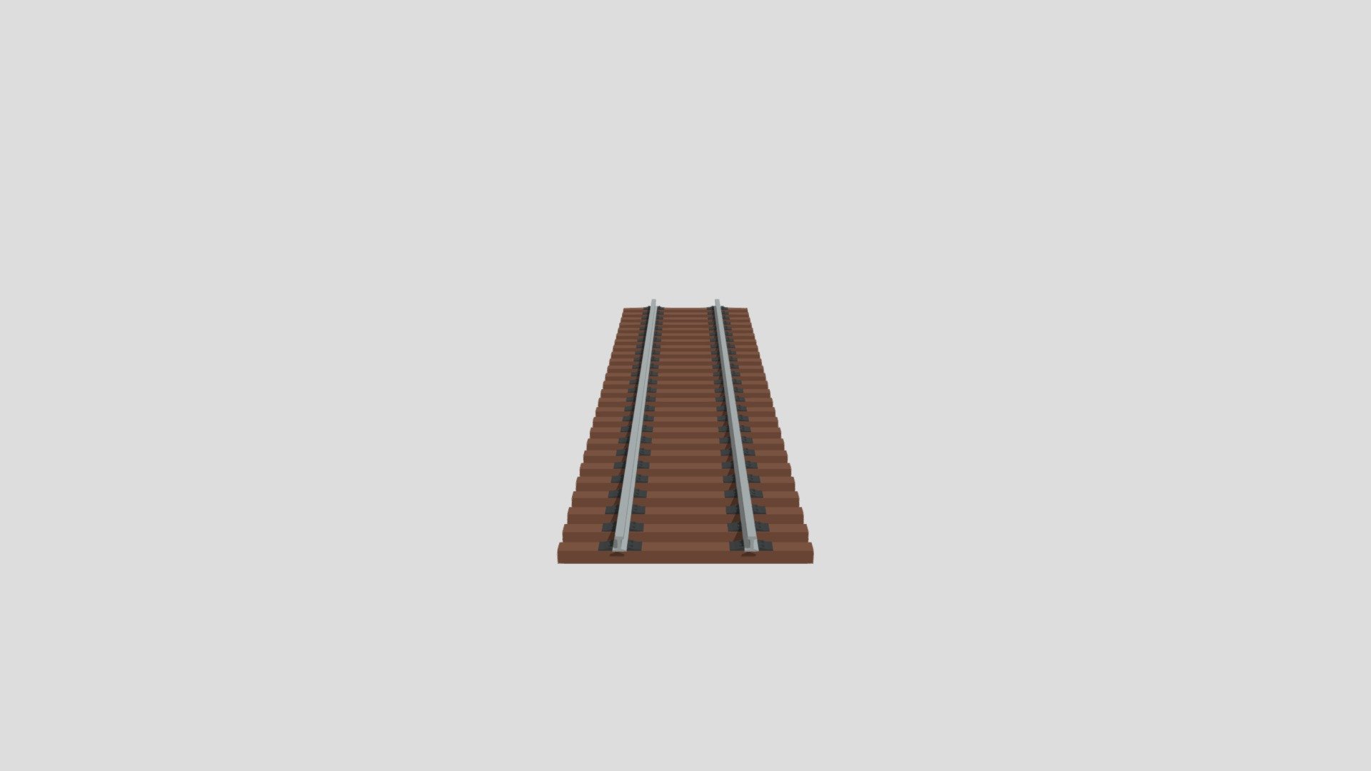 Train Tracks Low Poly - 3D model by omadrido [7604c06] - Sketchfab