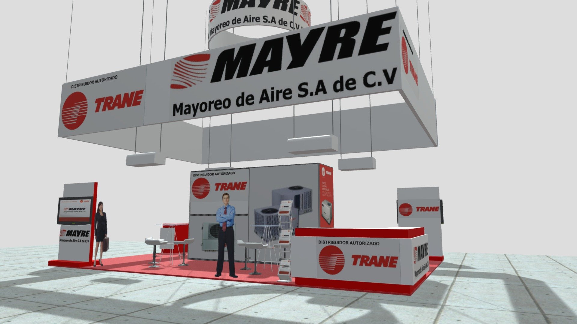 TRANE - 3D model by espaciosyexhibicion [760546d] - Sketchfab