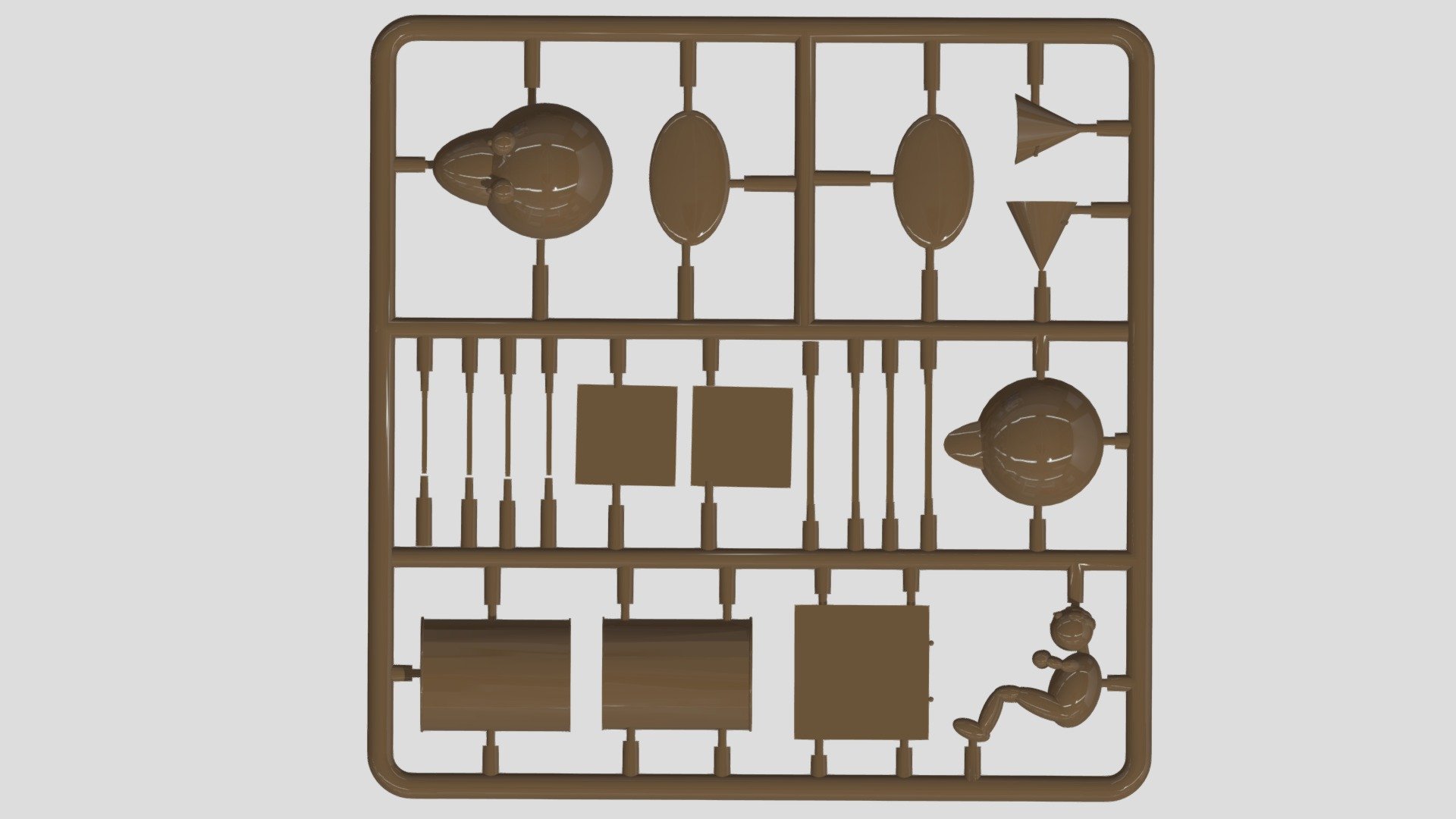 Computer Programmer S.P.R.U.E Plastic Sprue - Download Free 3D model by ...