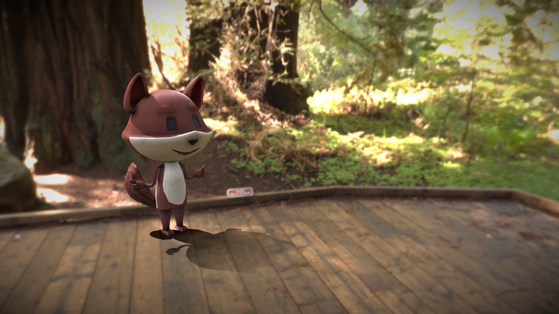 Foxy - Download Free 3D model by Taras (@TarasKhris) [760707b] - Sketchfab