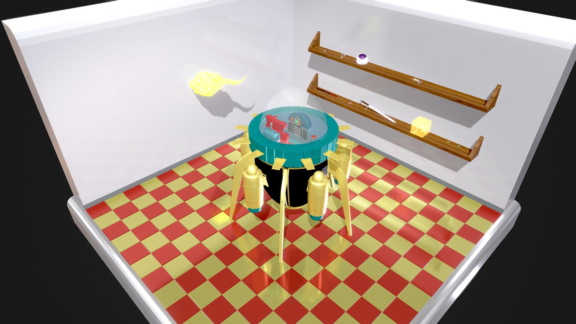 time machine trunks final - 3D model by JorgeValle_10 [76072ae] - Sketchfab
