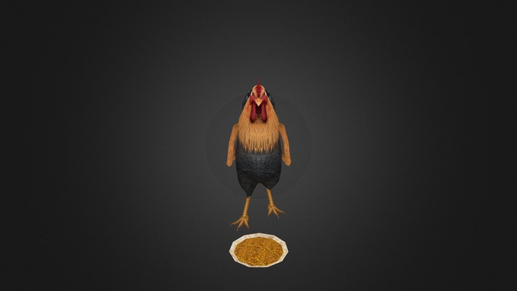 Chicken_action - 3D model by ataru [7607f15] - Sketchfab