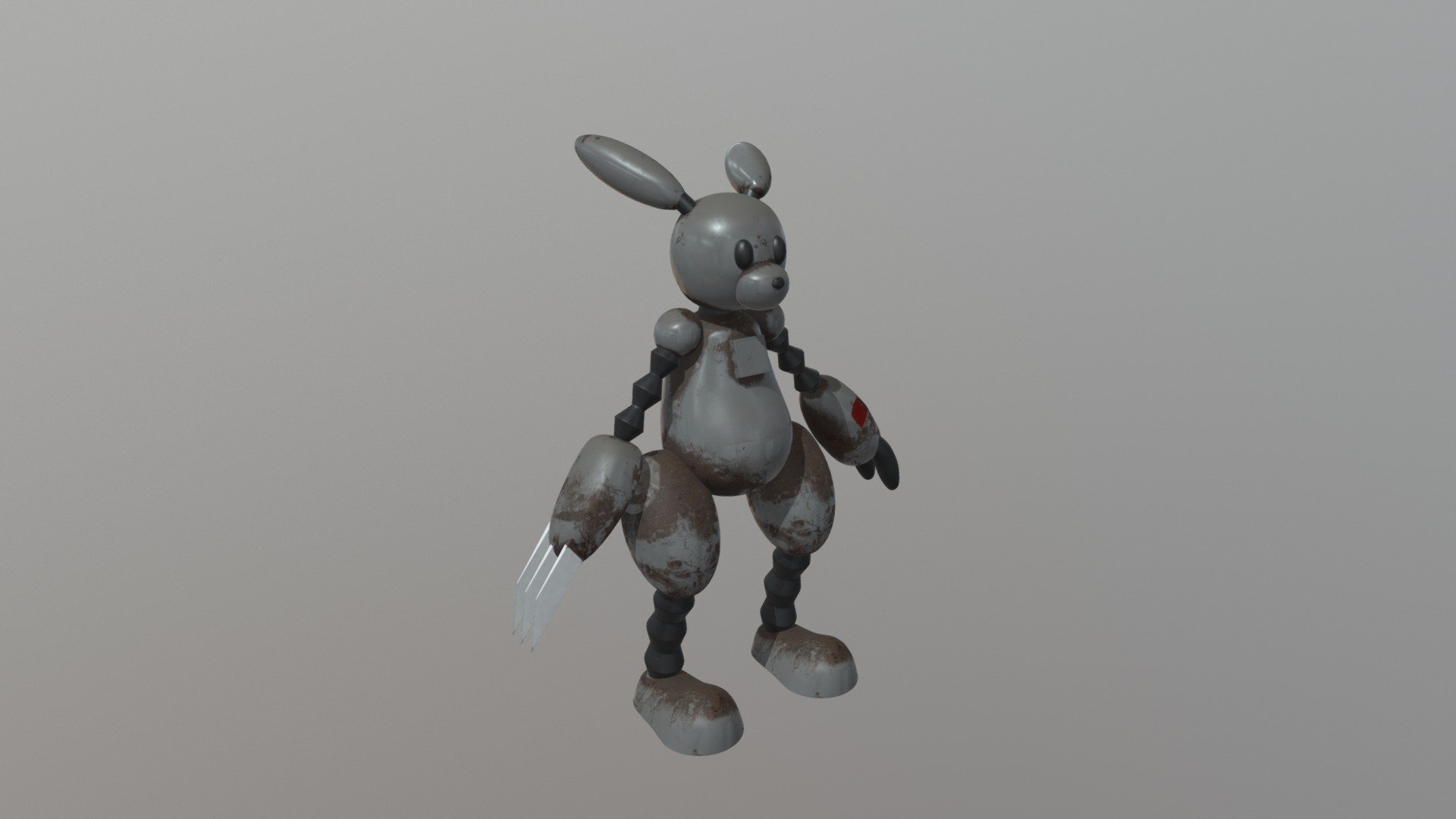 Robo Bun-Bun - 3D model by Ehron Wood (@etiger1995) [7607f4d] - Sketchfab