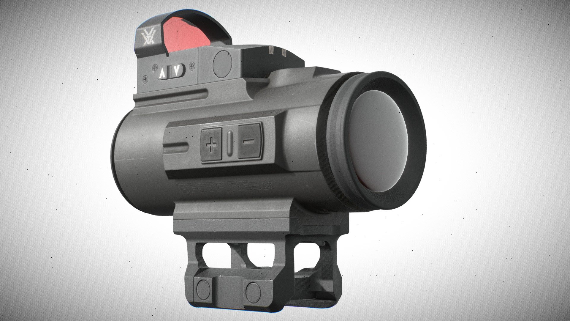 Vortex Spitfire W/ Vortex Venom Red Dot Sight - 3D model by juancmp ...