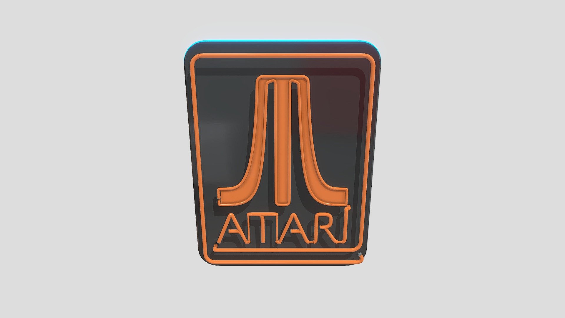 Atari Sign - 3D model by Miles Aldridge (@Zethprototype1) [760a6d4 ...