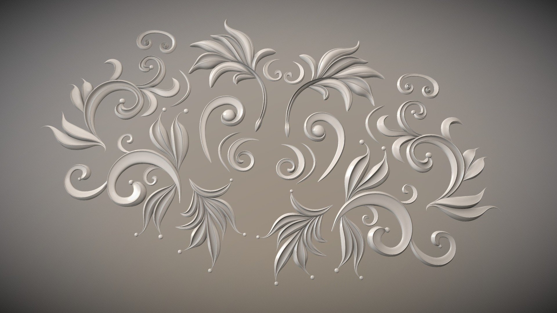 Decorative Greebles - Free Download - Download Free 3D model by Laurie ...
