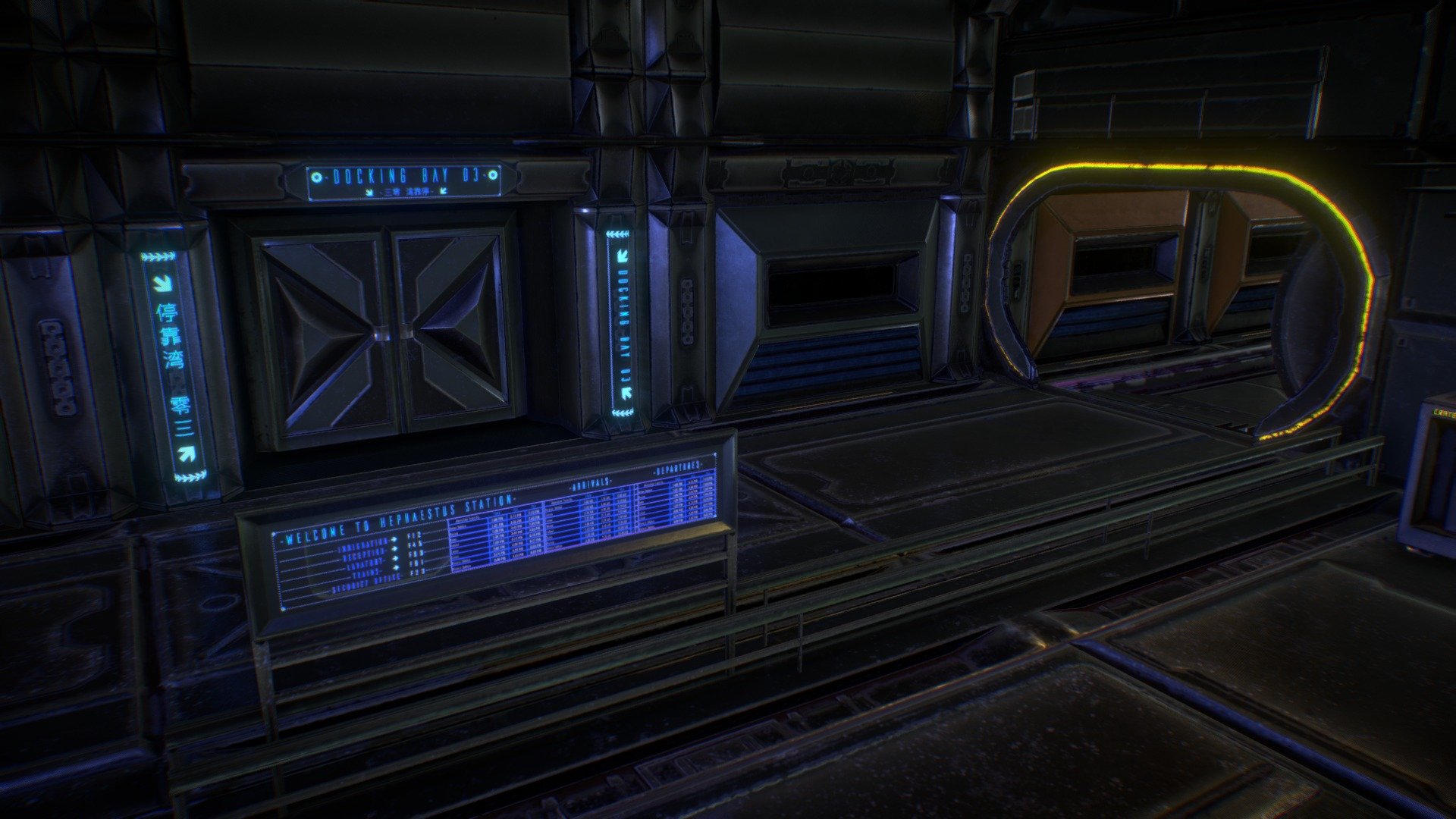 Docking Bay Checkpoint - 3D model by Lee Johansson (@lee.johansson ...