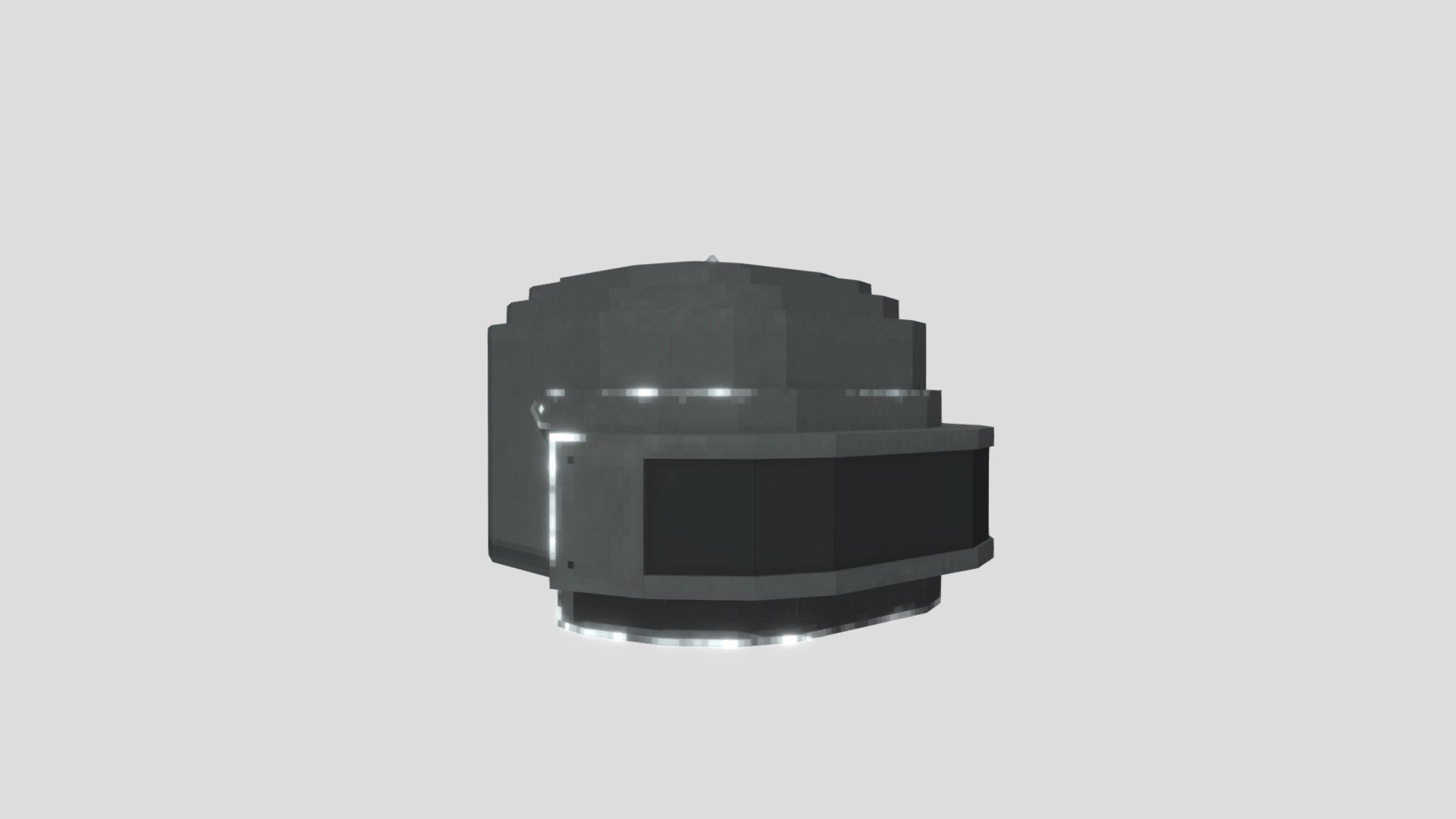 Heavy Helmet "K6-3" | Minecraft | Low poly - 3D model by GriddenFox ...