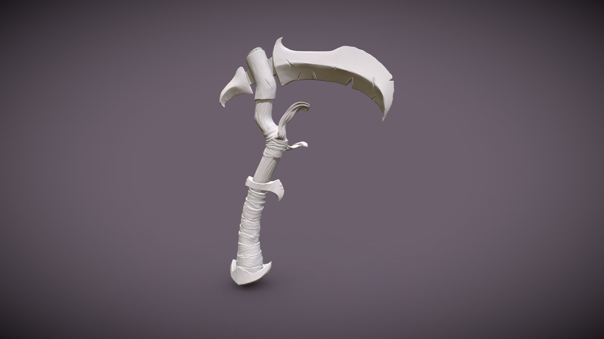 Weapon_sculpting - 3D model by FamkeDewachter [760de08] - Sketchfab
