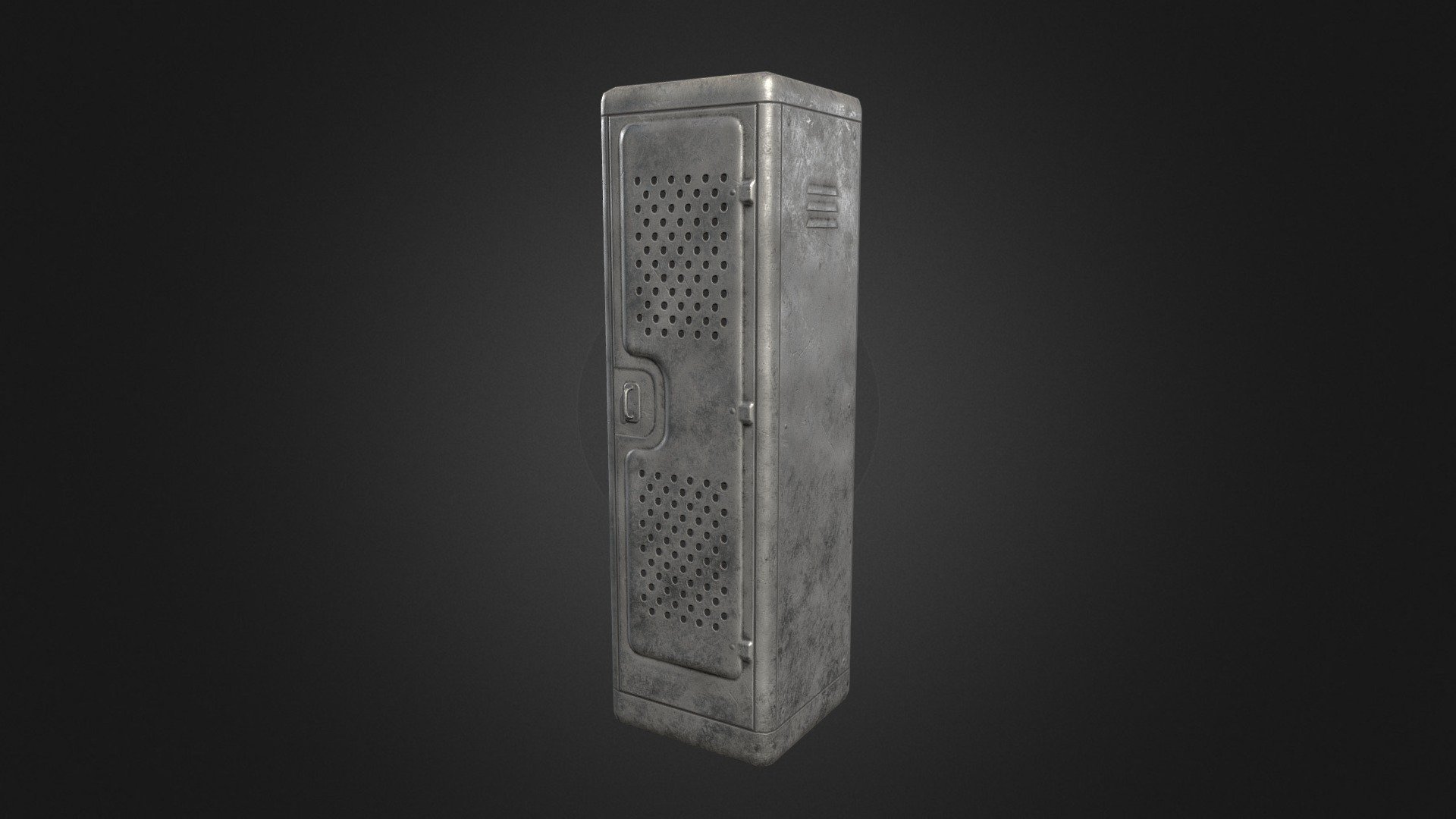 Metal Locker - 3D model by Anup Paul (@anupespe) [760ec2c] - Sketchfab