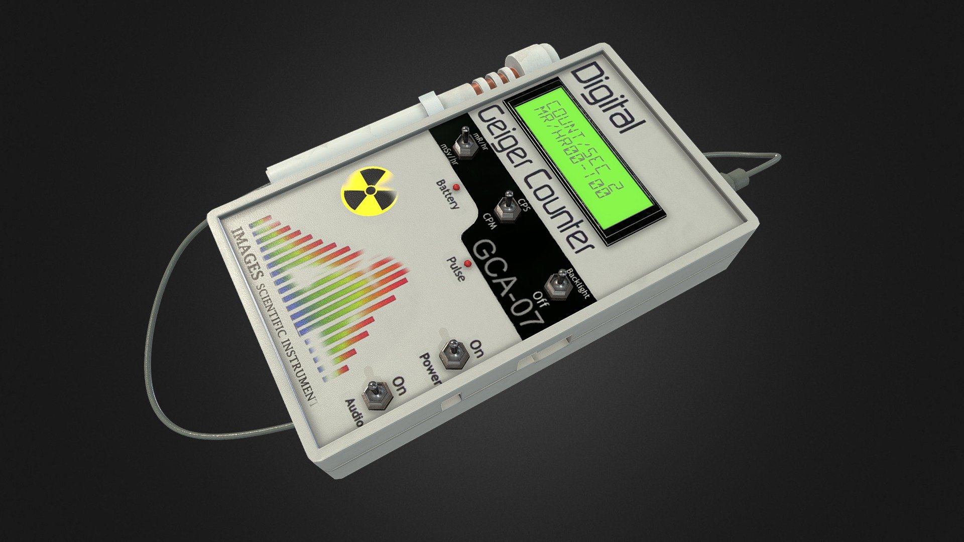 Digital Geiger Counter (Project) - 3D model by ingsmi1600 [761021a ...