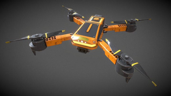 Quadcopter 3D models - Sketchfab