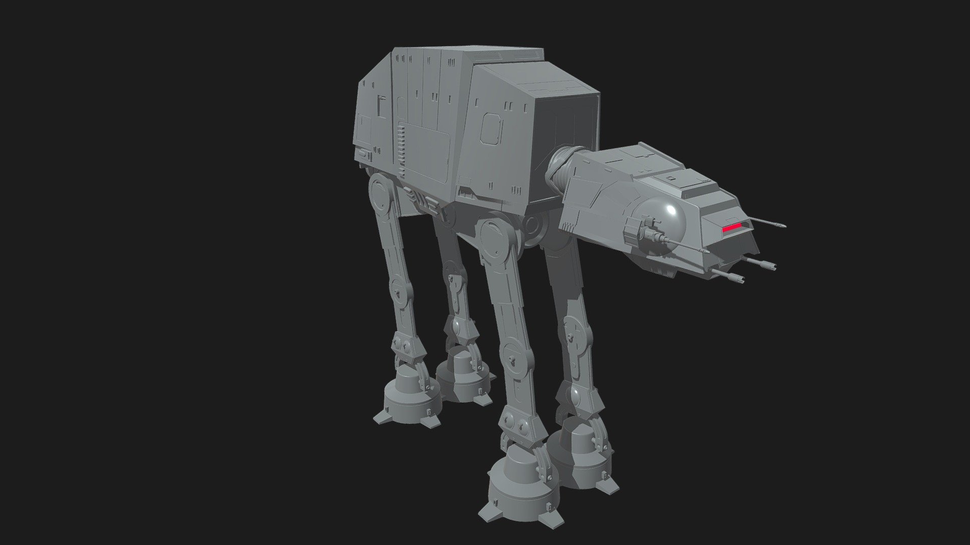 AT AT WALKER - 3D model by dayisama3d [7612d58] - Sketchfab