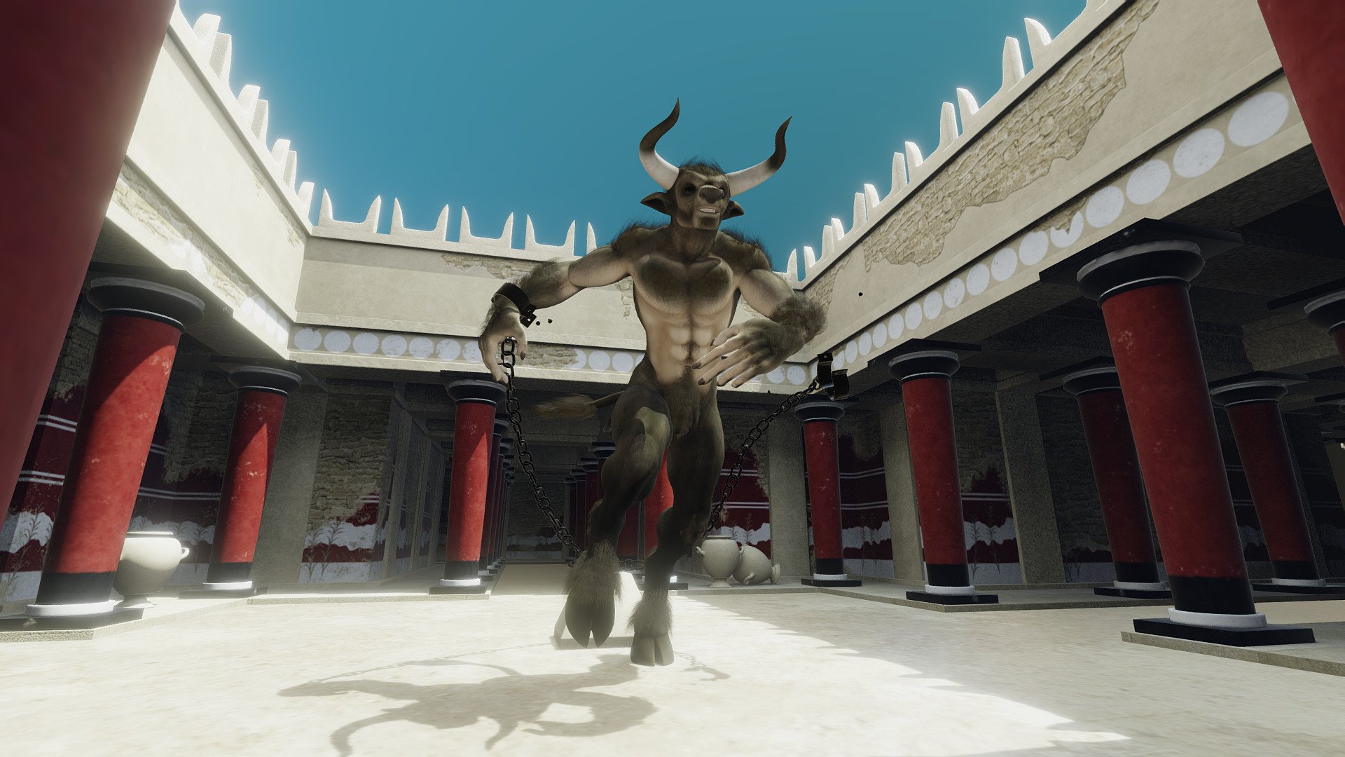 The creature of the labyrinth - 3D model by Kyan0s [7614d6e] - Sketchfab