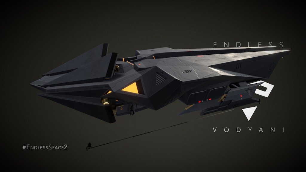 Endless Space 2 - Vodyani – Corvette - 3D model by Amplitude Studios ...
