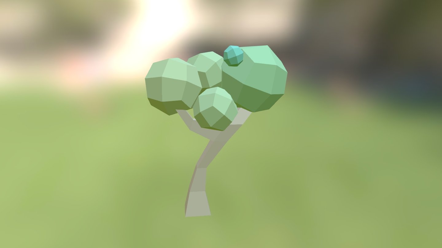 Polygon Tree 1 - 3D model by Marius (@smarius) [76165b8] - Sketchfab