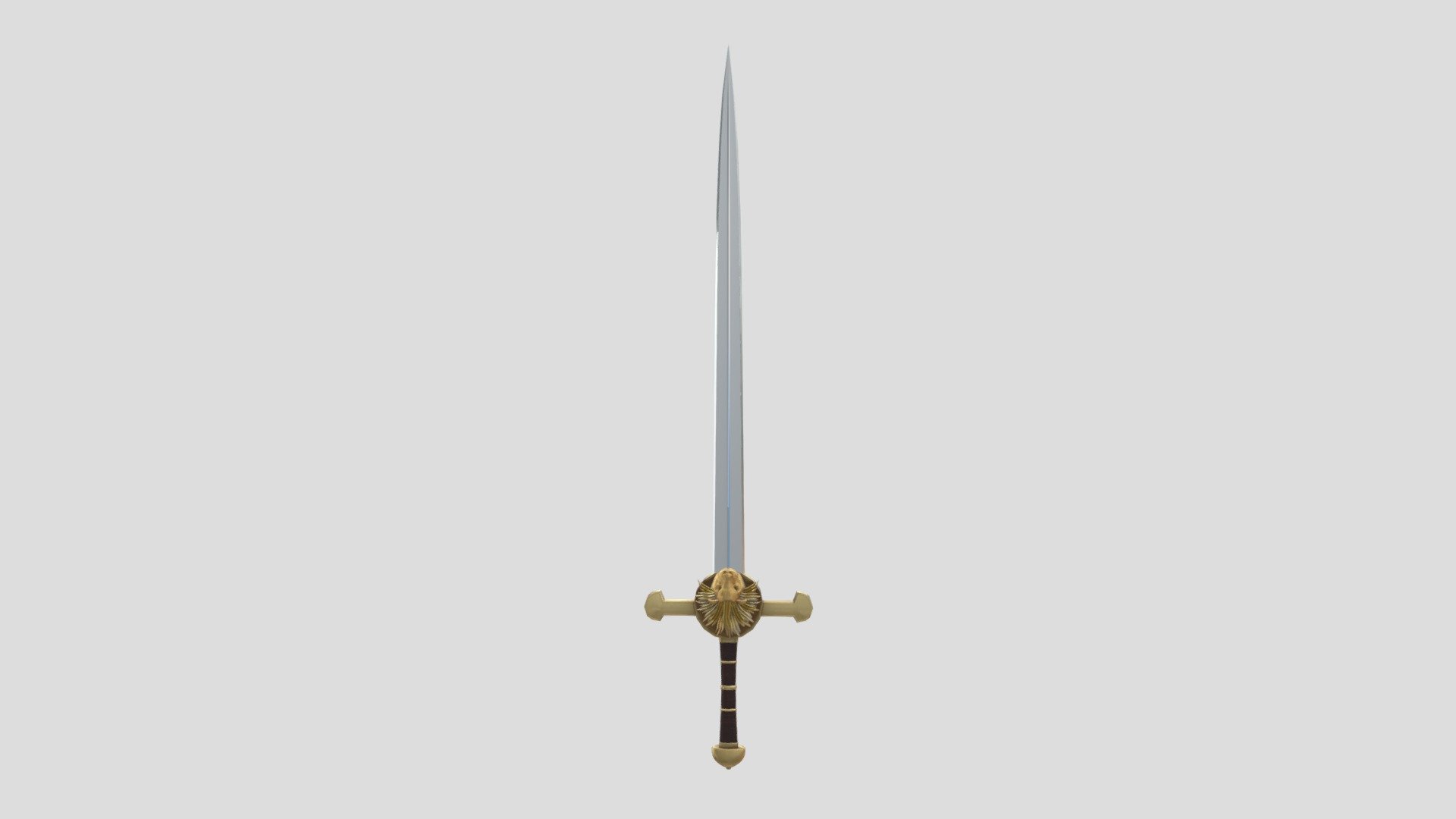 Golden Sword - Buy Royalty Free 3D model by Silver Shield ...