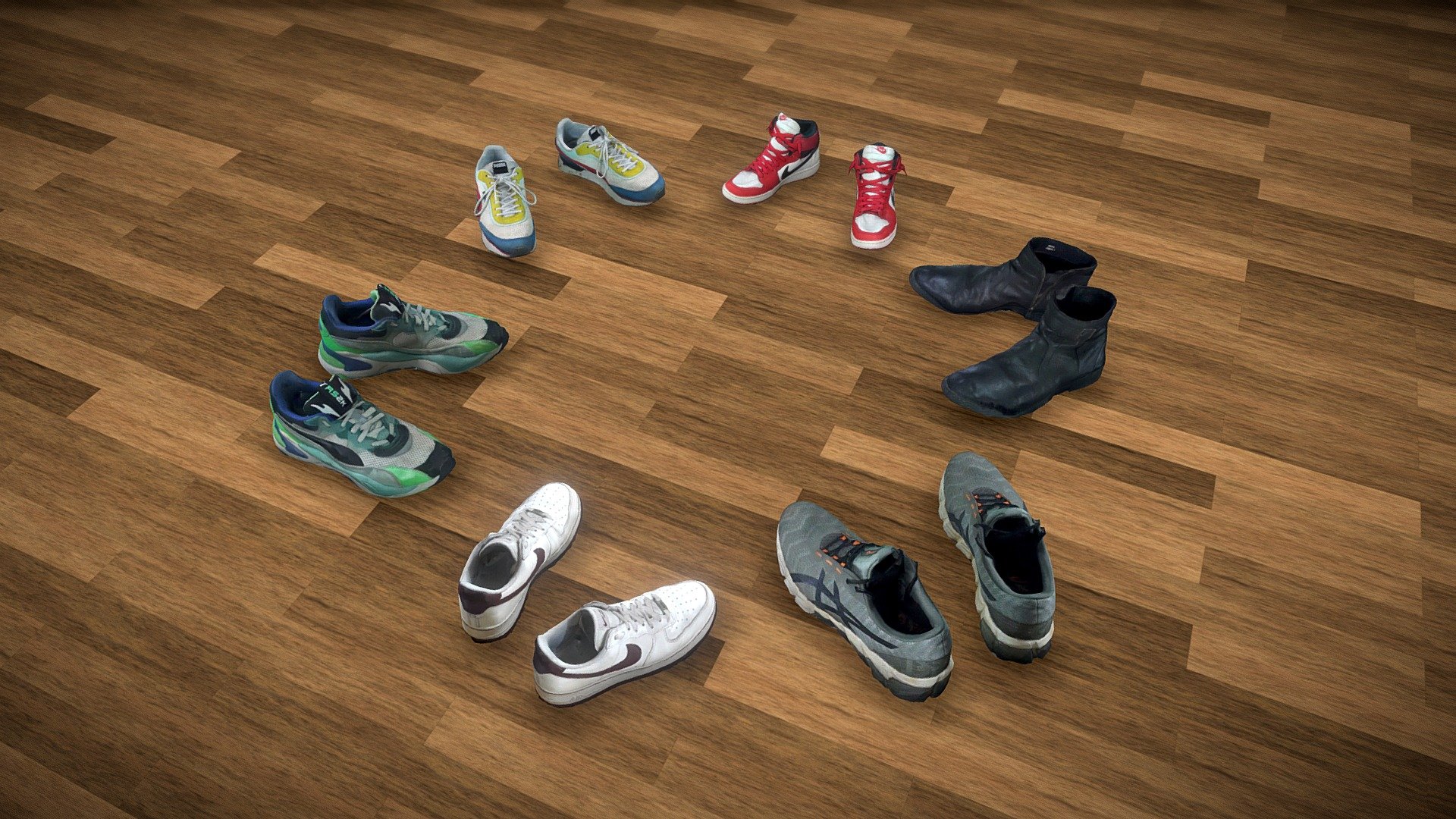 Photogrammetry Shoe asset pack - Download Free 3D model by Nilay ...