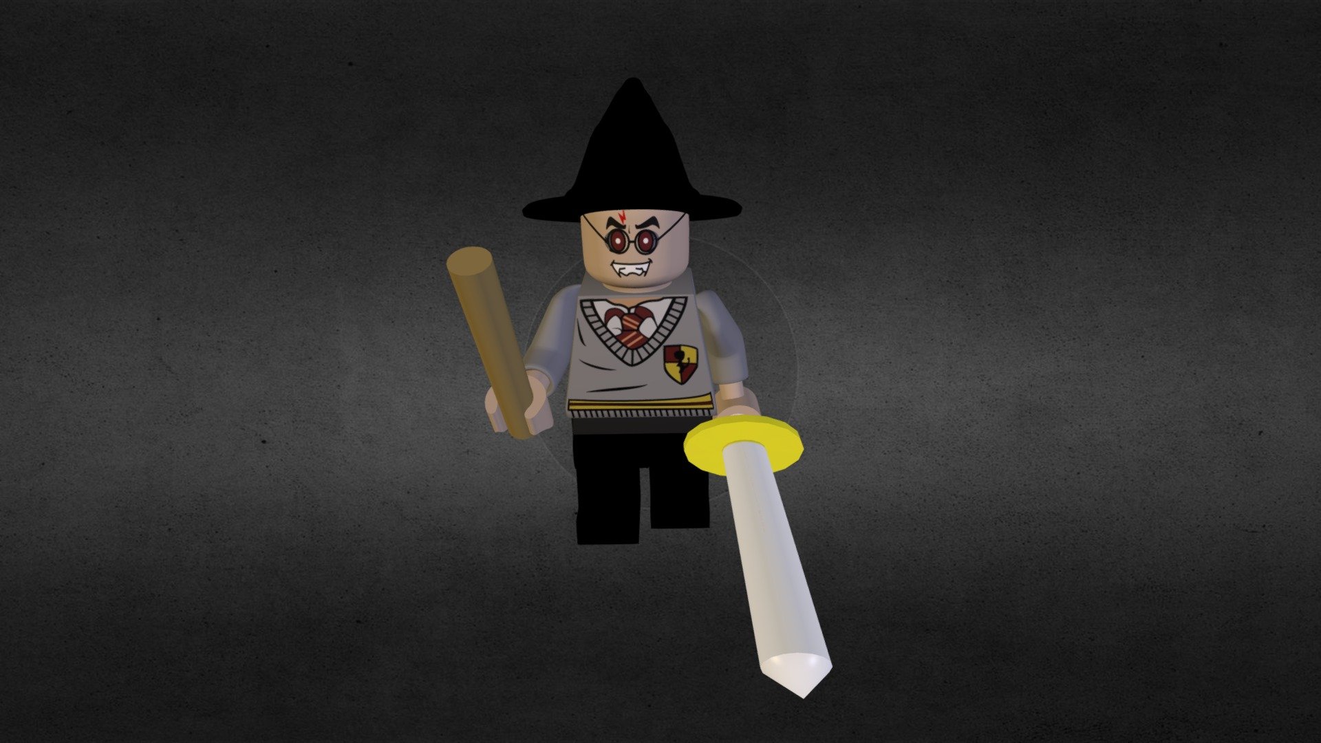 Harry Potter (Vampire) - 3D model by Amaranta Ayala (@aag.cia) [7619719 ...