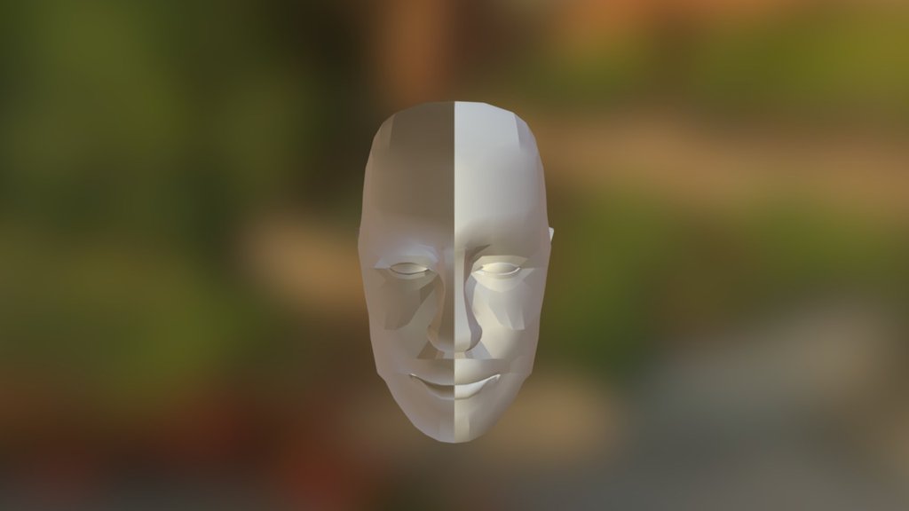 Human Head Base Mesh - 3D model by TomJames [7619f94] - Sketchfab