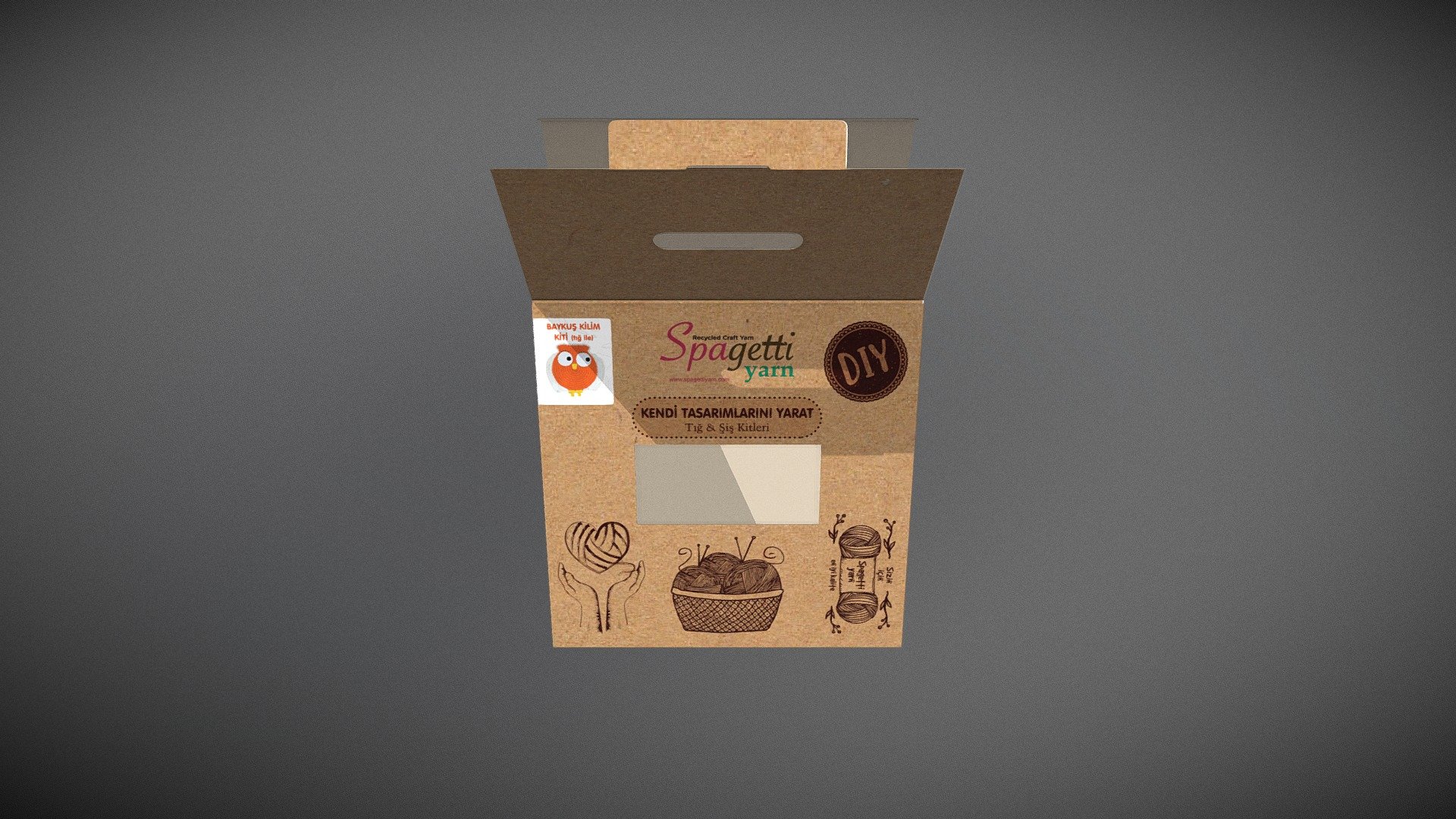 Unisex Carton Box - Download Free 3D model by Deyan Asenov (@kartal172 ...