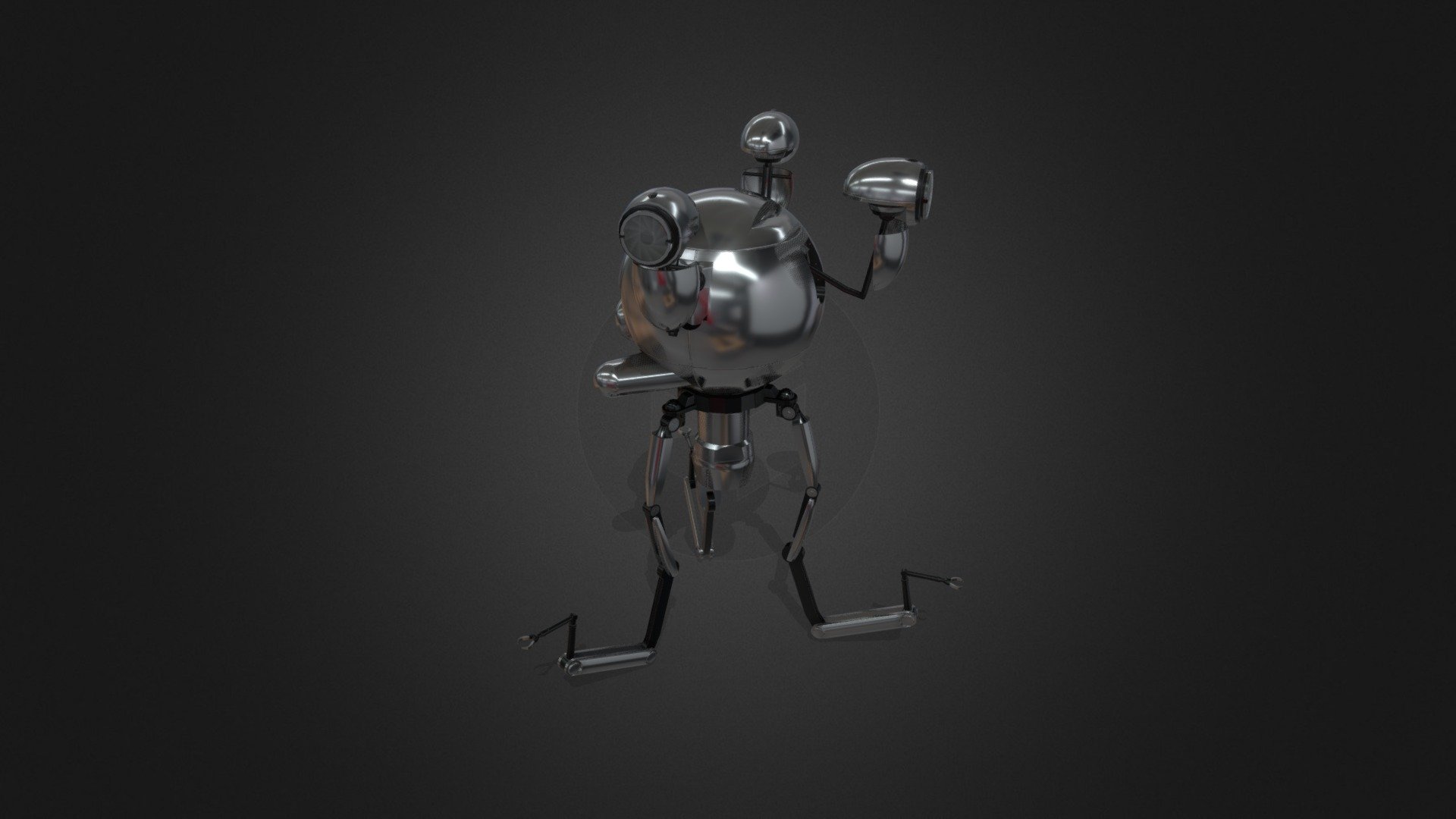 Mr Handy - 3D model by Daniel Wilson (@rowdy92) [761d7ba] - Sketchfab