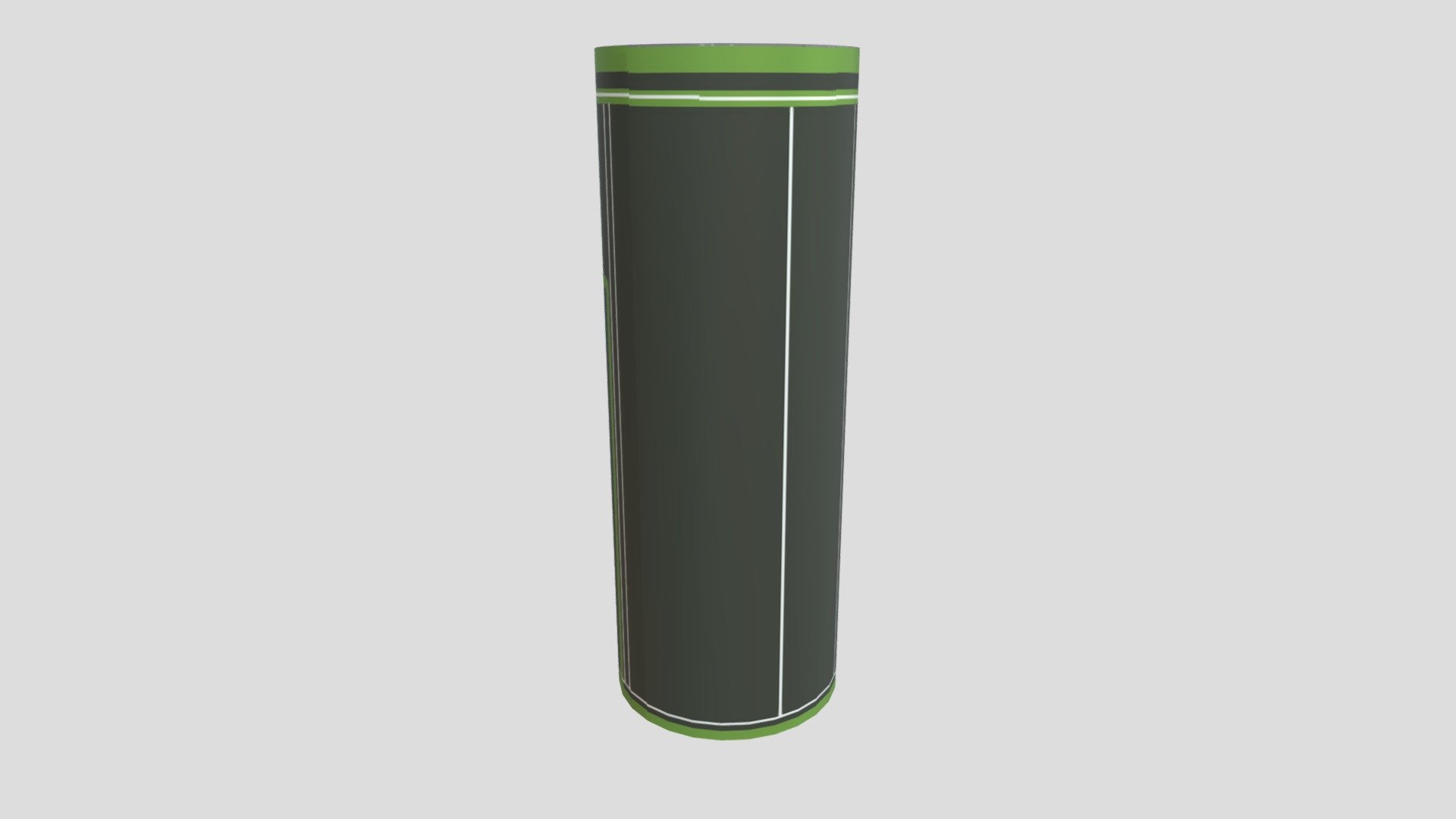 Battery Simple || Batterie Rund Einfach - Download Free 3D model by ...