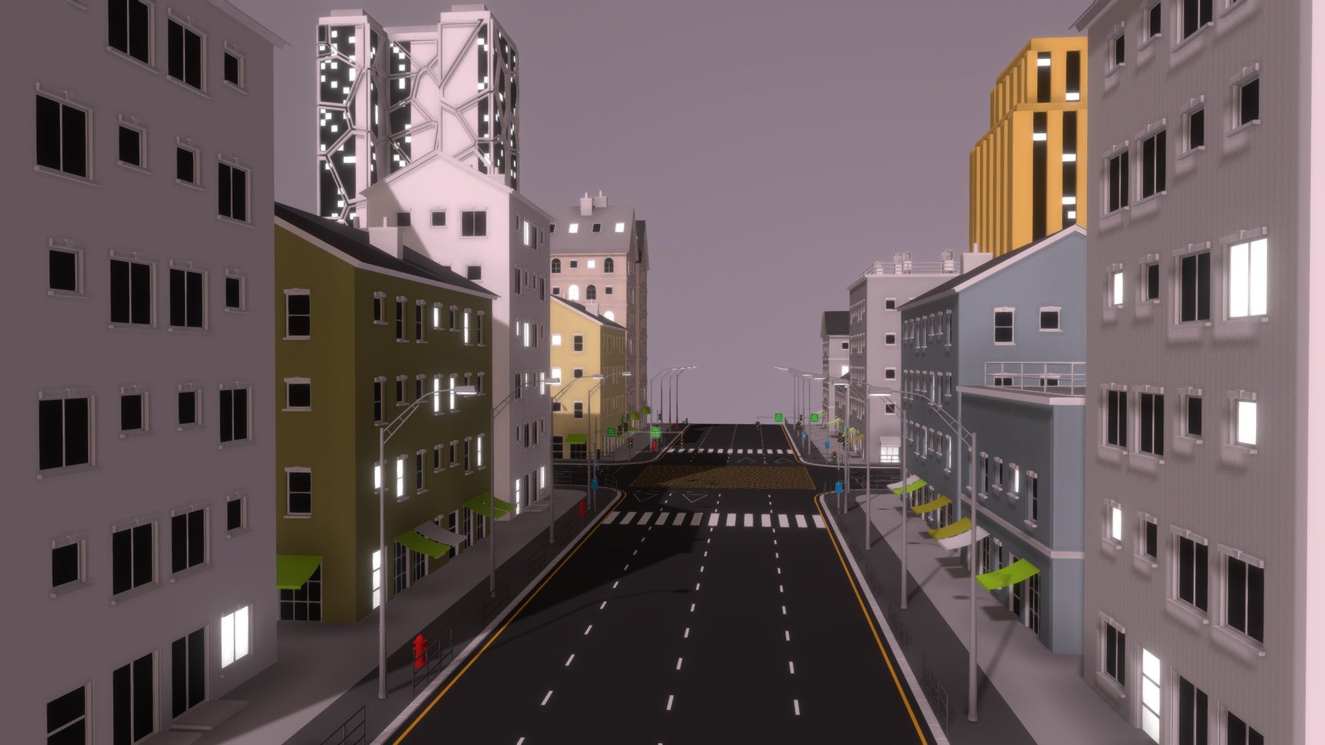 City_Block_001 - Buy Royalty Free 3D model by Giimann [762140e ...