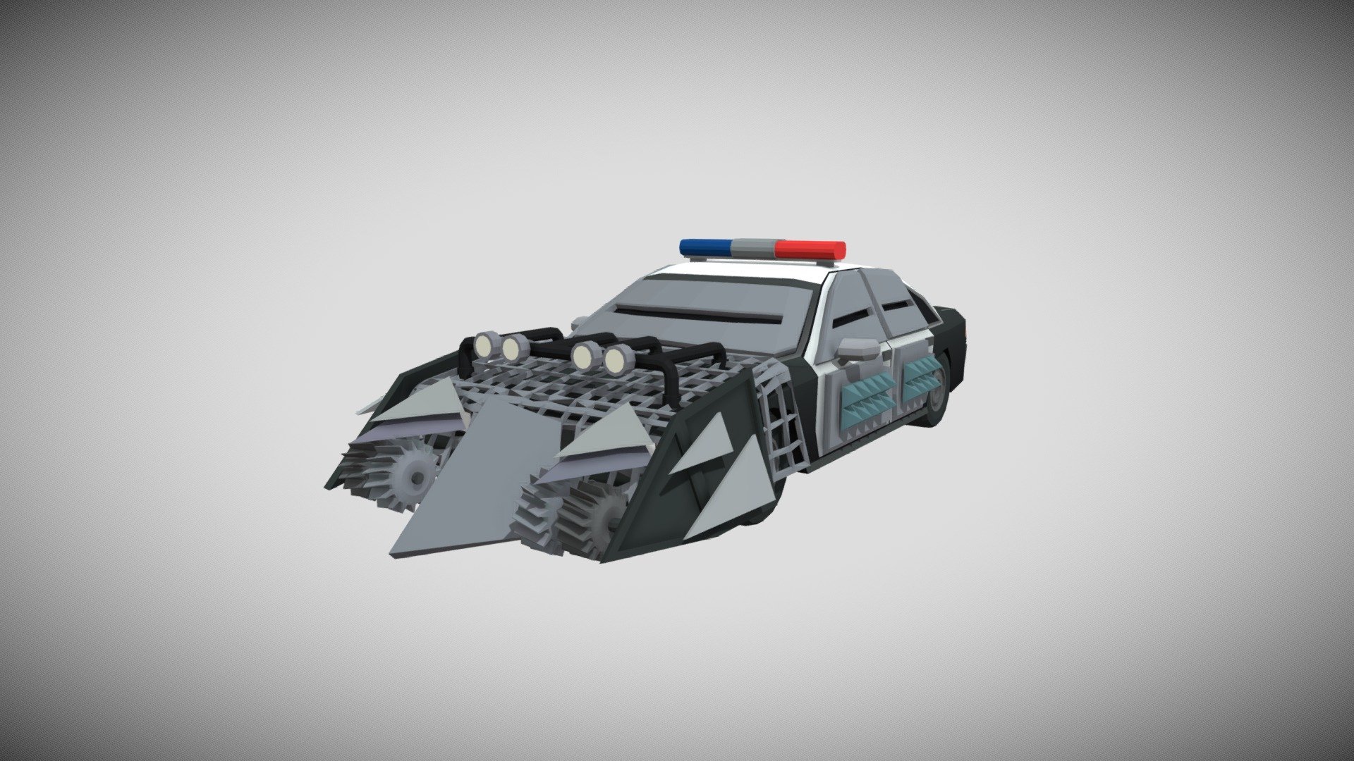 Armored Police Car - 3D model by Round Mouse (@round_mouse) [7621561 ...
