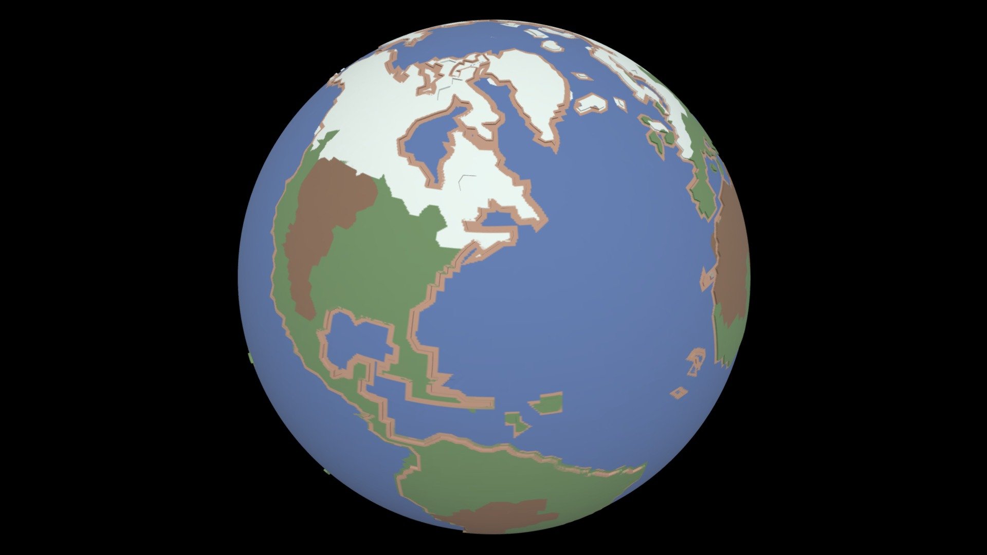Low Poly Earth - 3D model by OblixStudio [76221cc] - Sketchfab