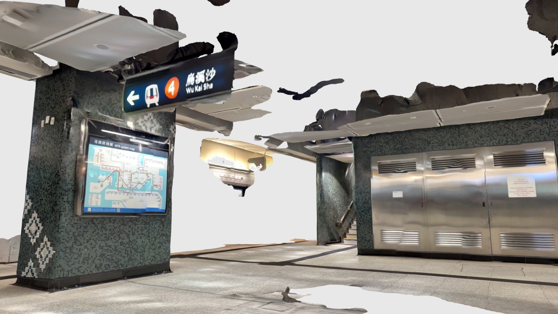 Hong Kong MTR Snapshot - Download Free 3D model by Sky Lim Universe ...