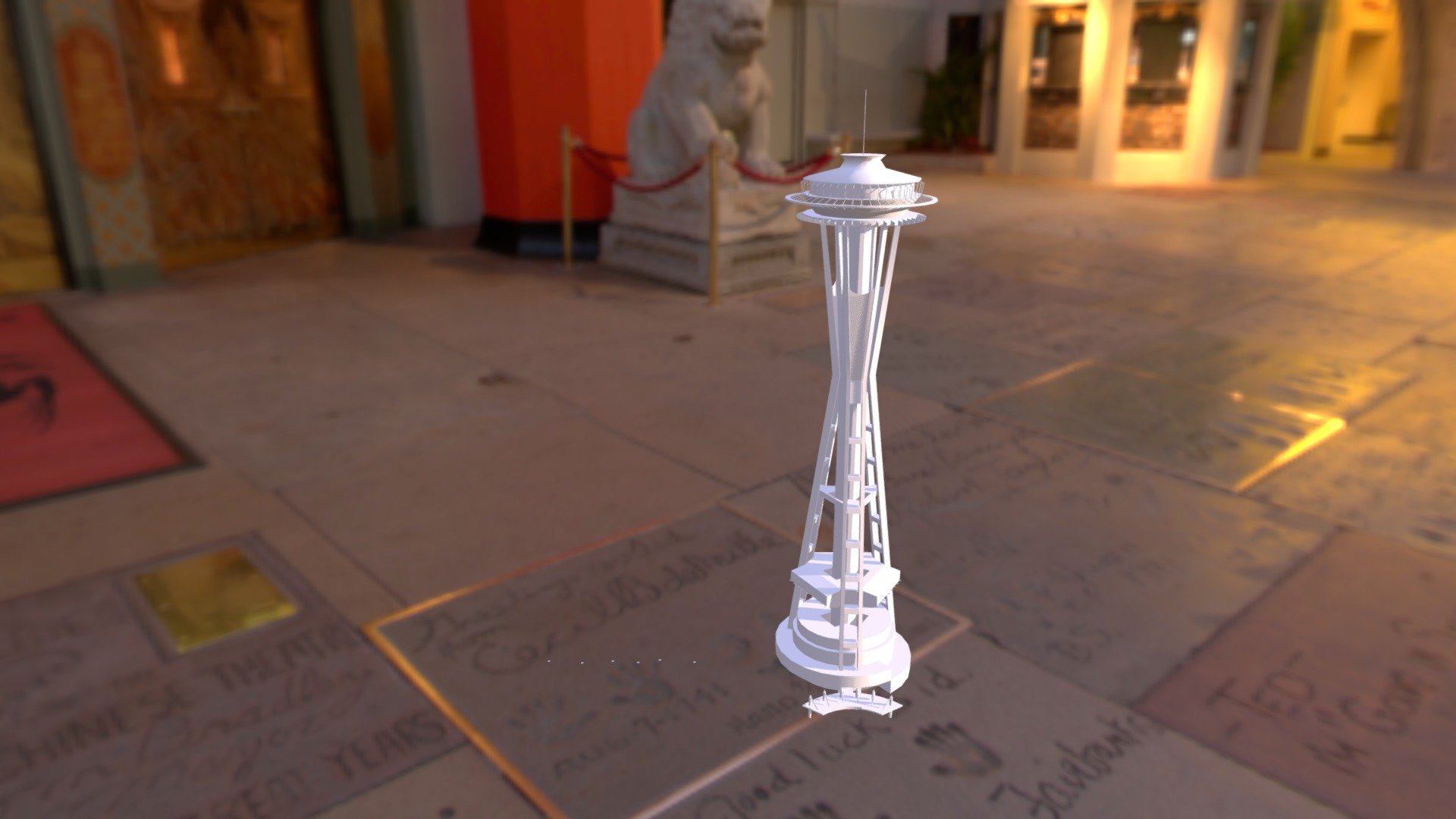 Space Needle - 3D model by UXforVR (@hosseinkaveh) [7622662] - Sketchfab