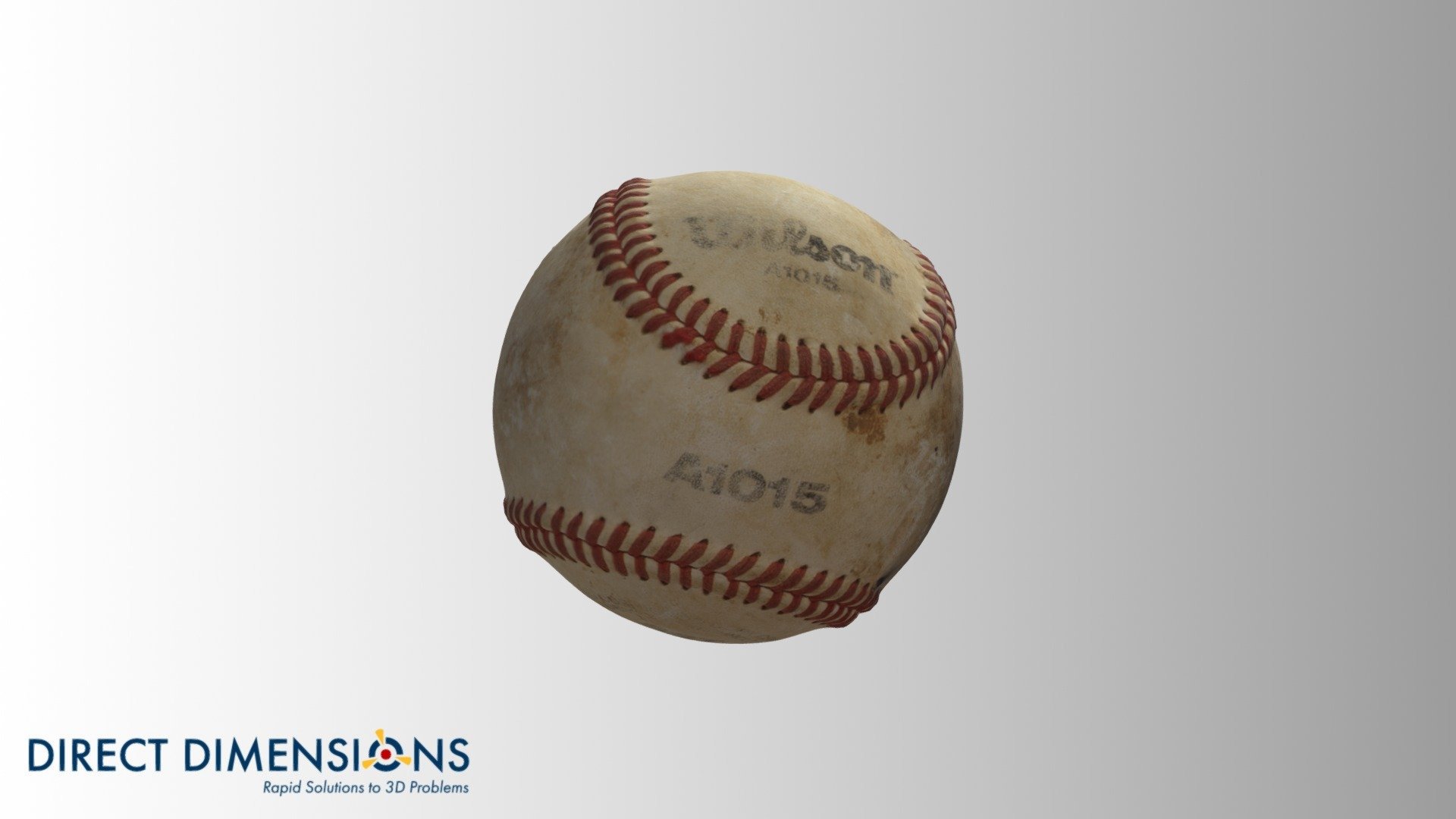 Baseball - 3D model by Direct Dimensions (@dirdim) [76231c9] - Sketchfab