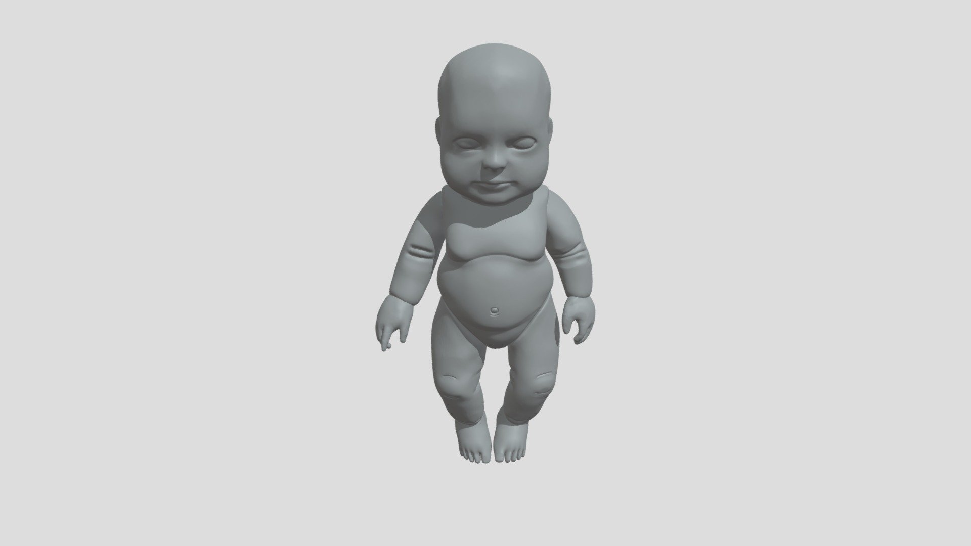baby - 3D model by masayuki [76240bf] - Sketchfab